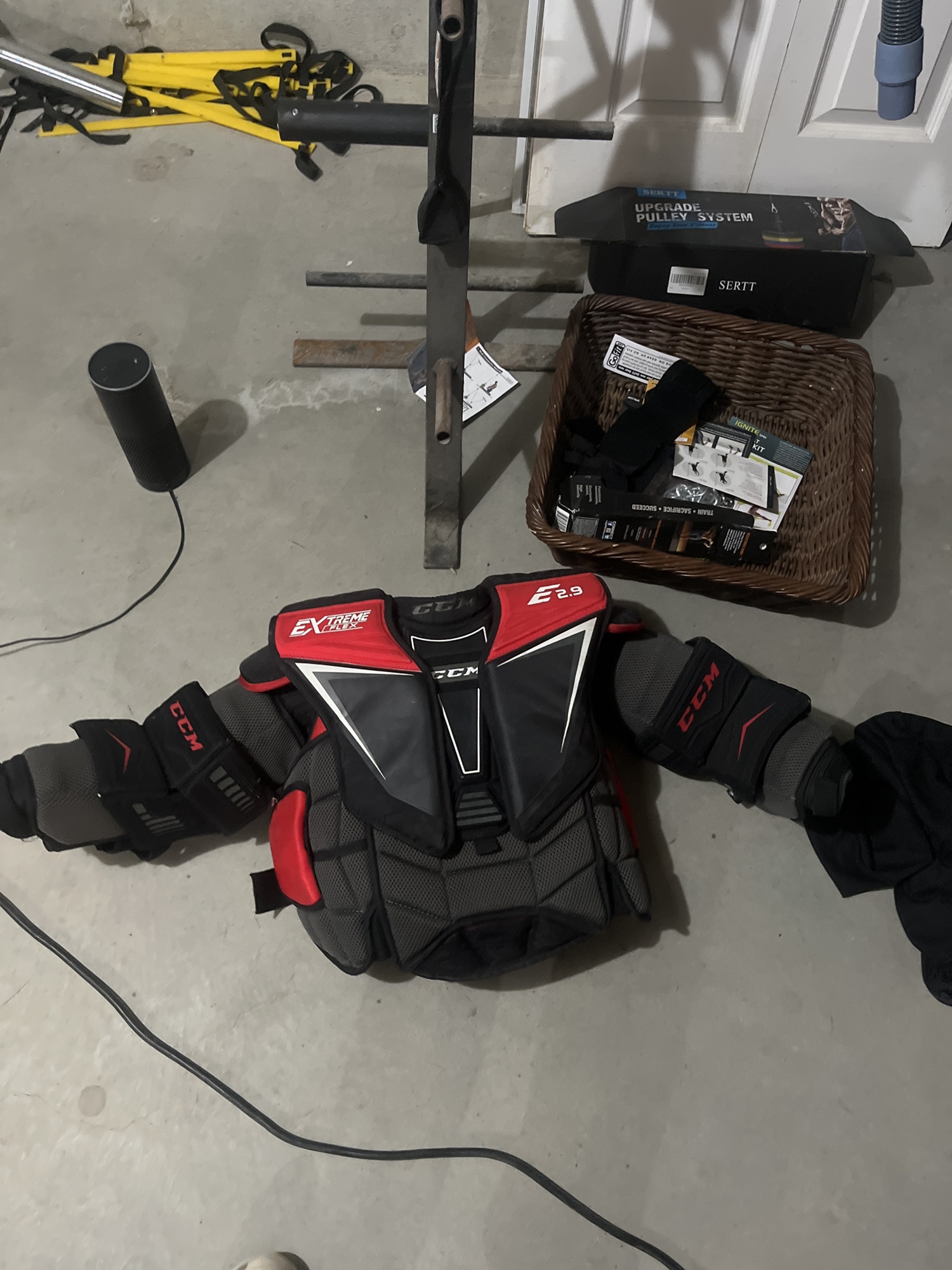 Used CCM Extreme Flex Shield E2.9 Goalie Chest Protector | SidelineSwap