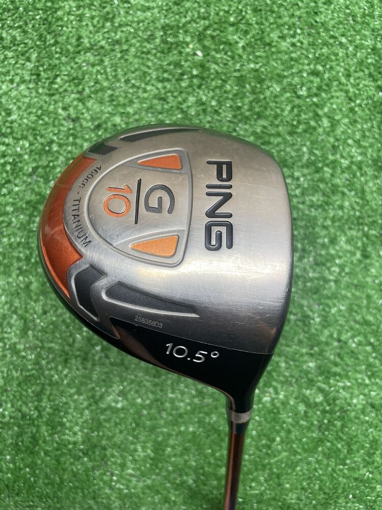 Ping G10 10.5° Driver & 15.5° 3 Wood TFC 129 Regular Flex Graphite ...