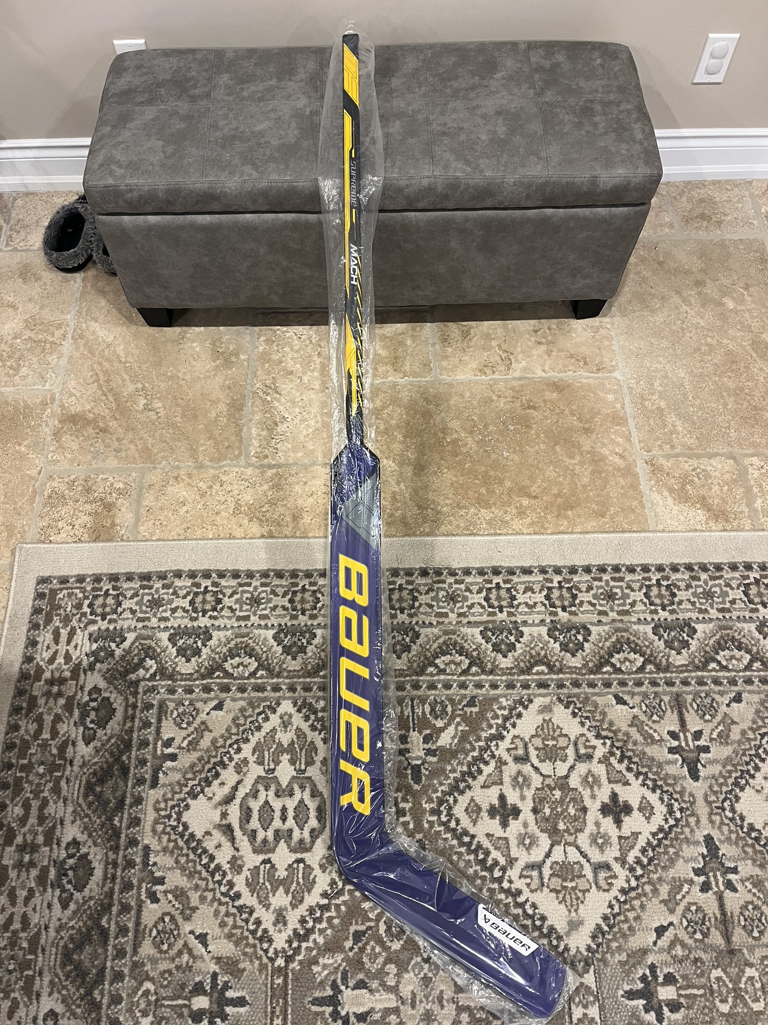 Brand New Custom Bauer Mach Goalie Stick | SidelineSwap