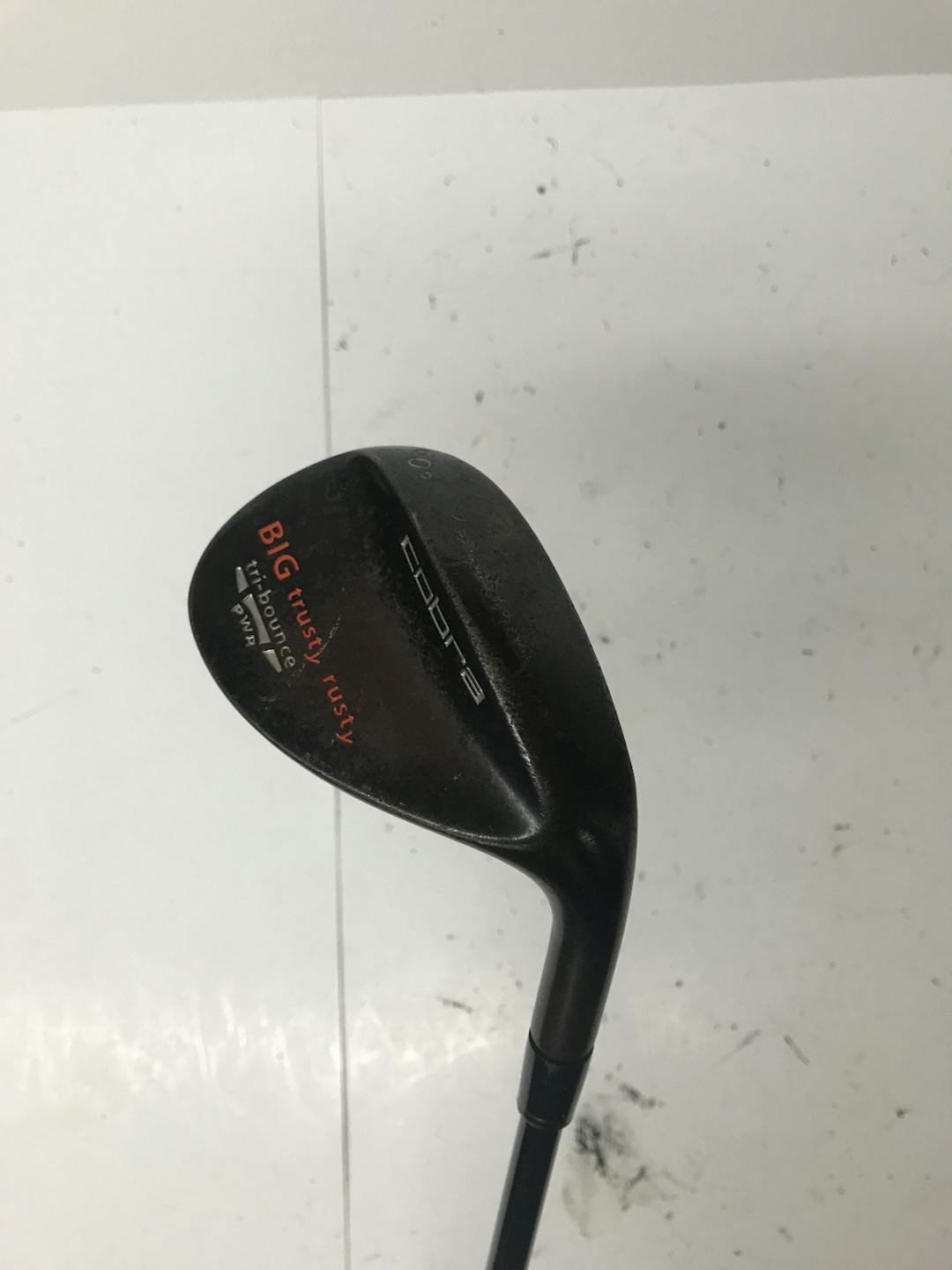 Used Cobra Trusty Rusty 60 Degree Regular Flex Steel Shaft Wedges ...