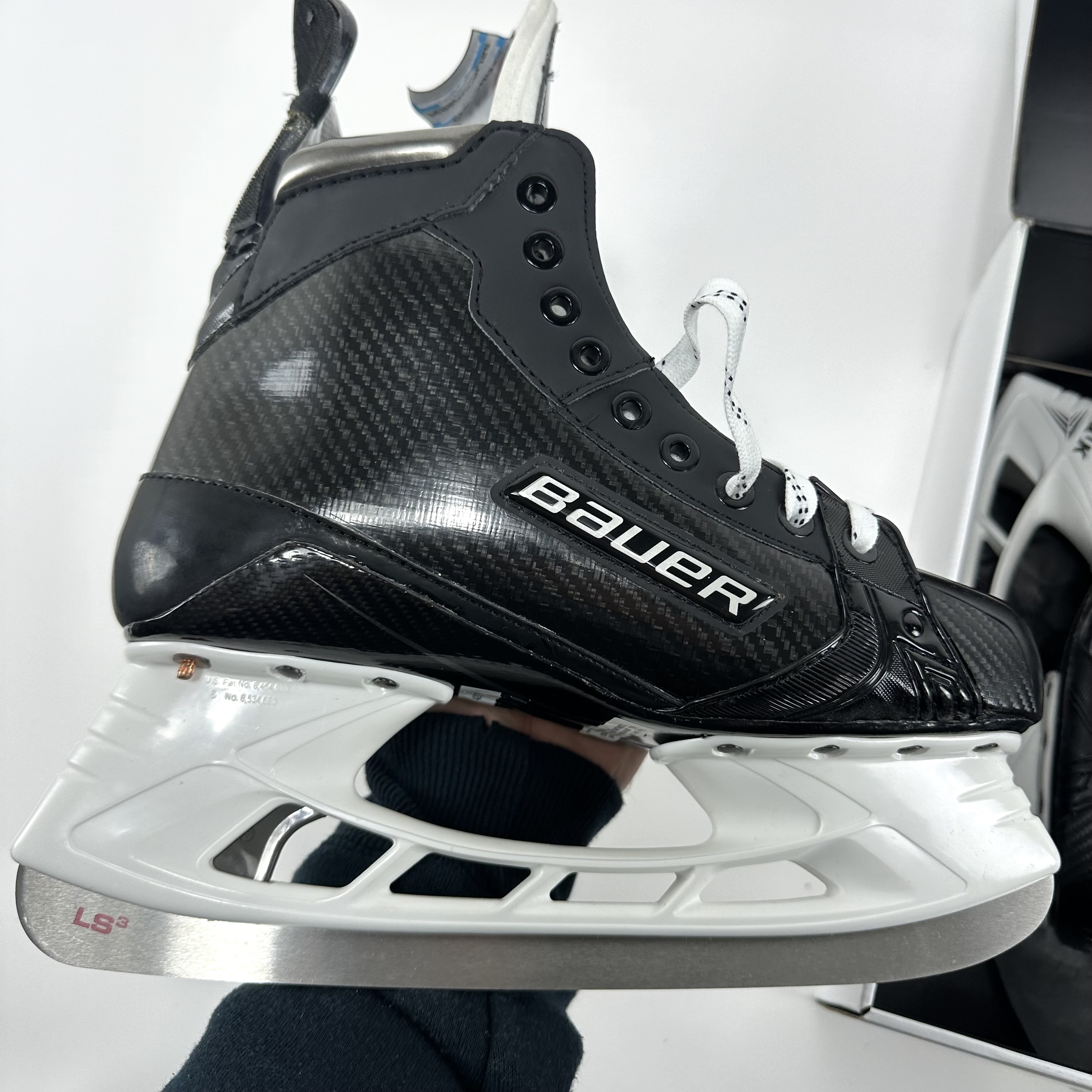 Brand New Nikita Kucherov Blacked out Bauer 2s Pro Skates with Steel ...