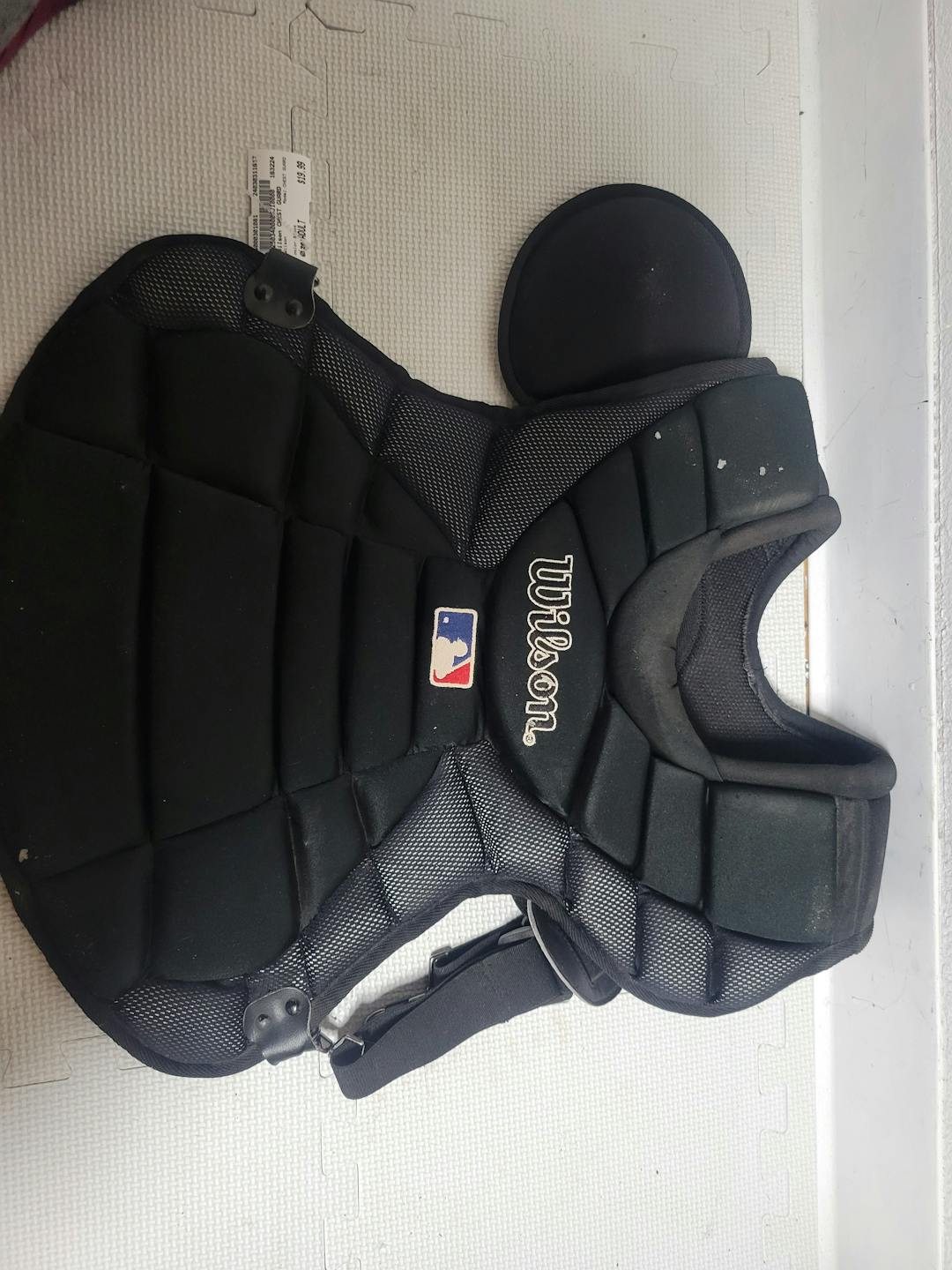 Used Wilson Chest Guard Adult Catcher's Equipment | SidelineSwap