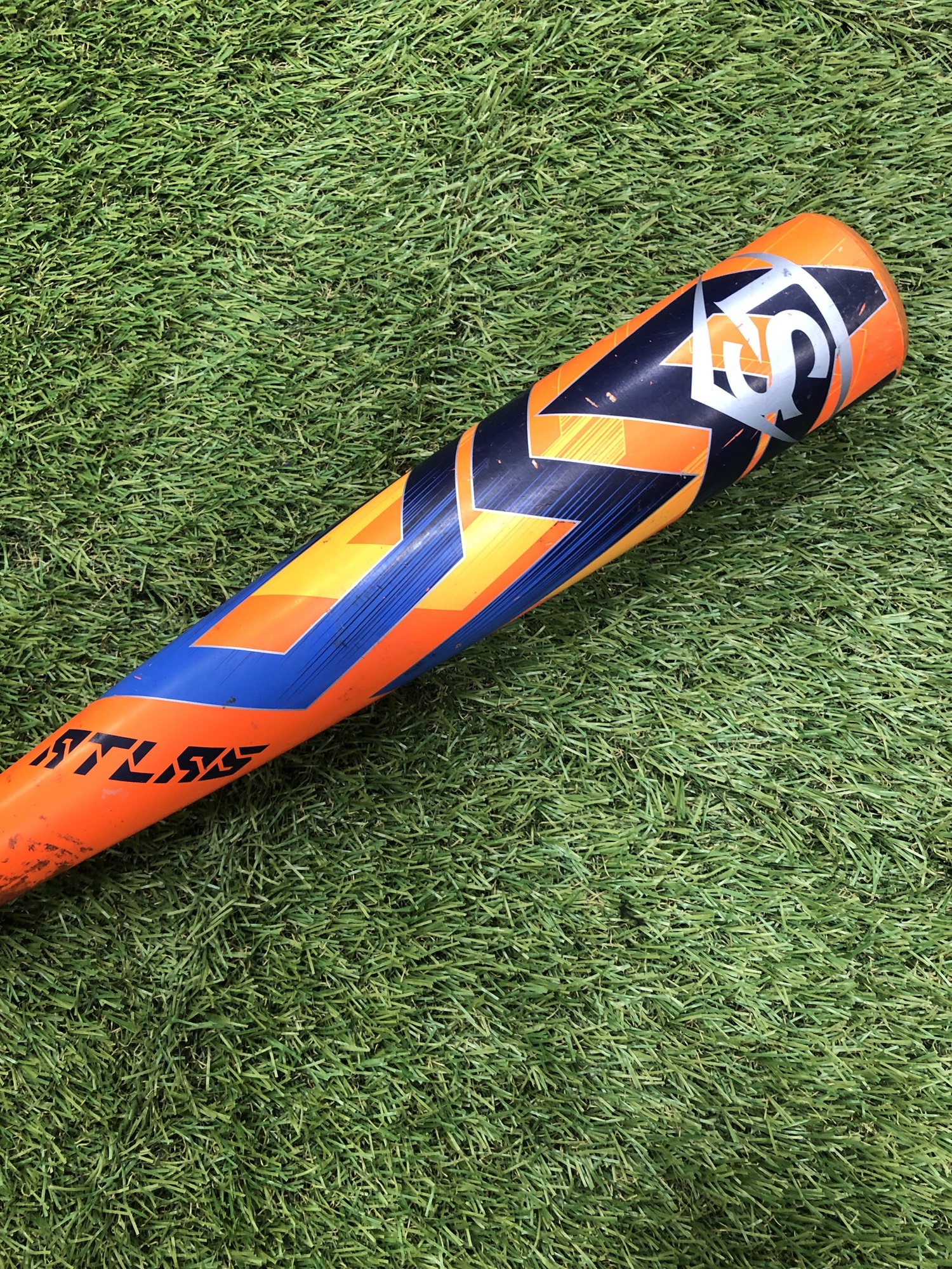 Used 2023 Louisville Slugger Atlas Bat BBCOR Certified (-3) Alloy 27 oz ...