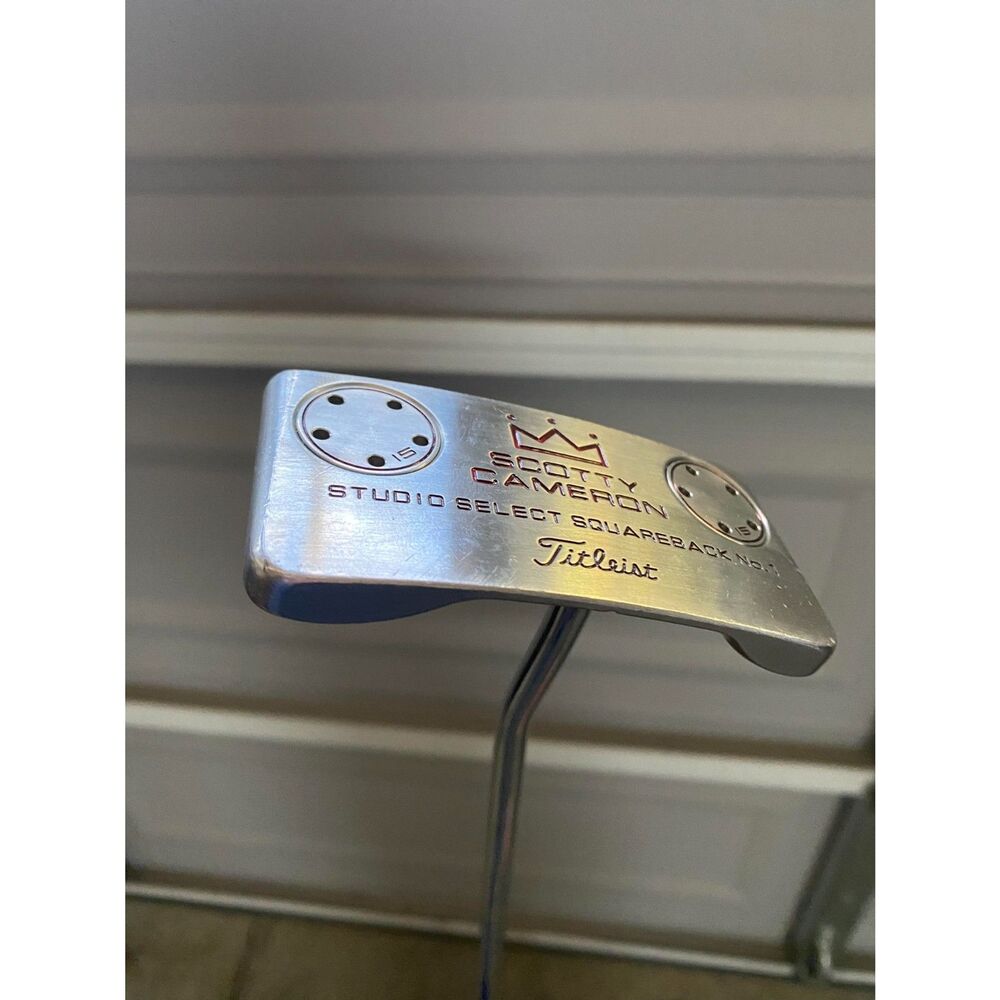 Titleist Scotty Cameron Studio Select Squareback No.1 Blade Putter 34 ...