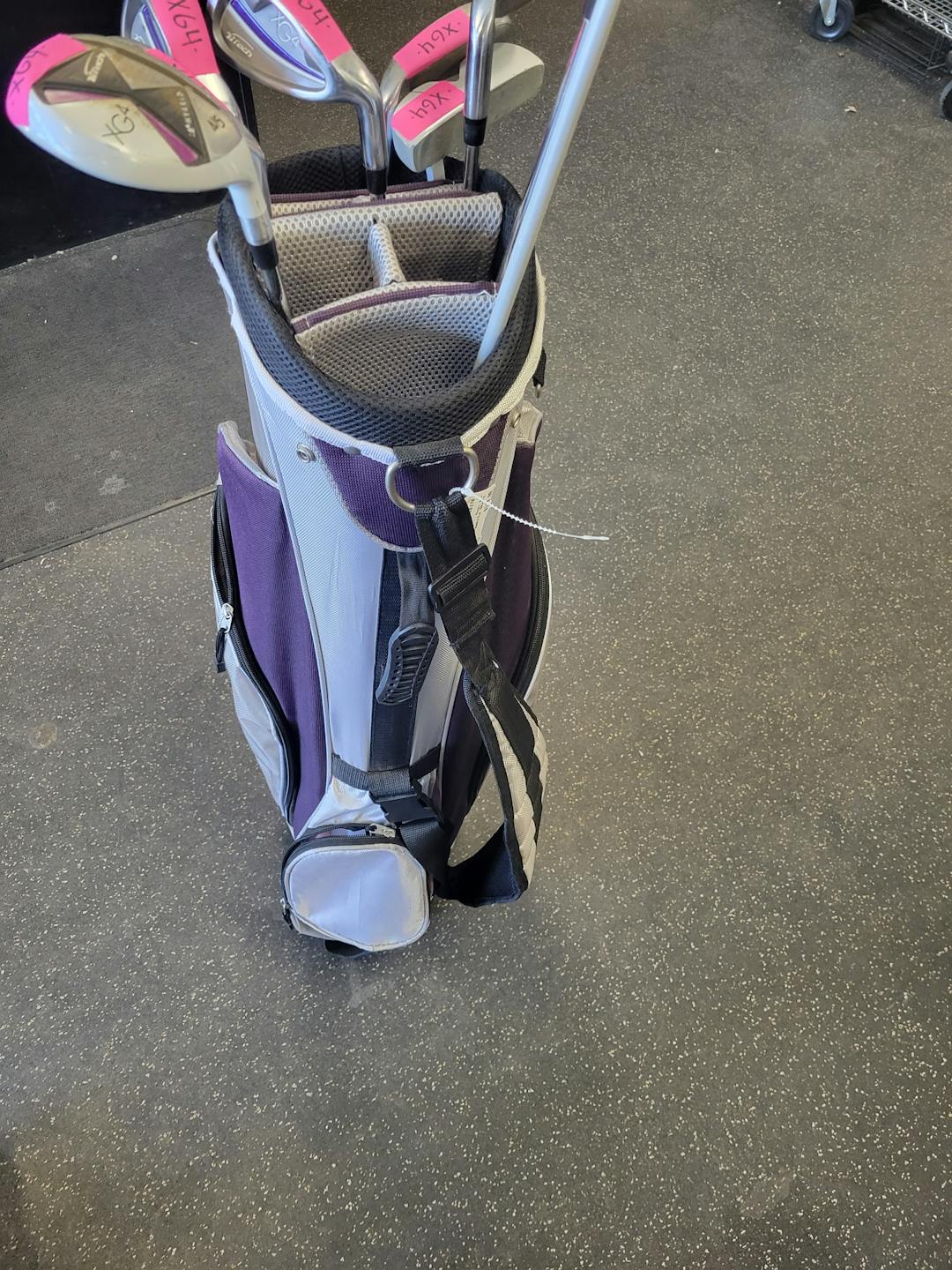 Used Titech Xg4 9 Piece Ladies Flex Graphite Shaft Women's Package Sets ...