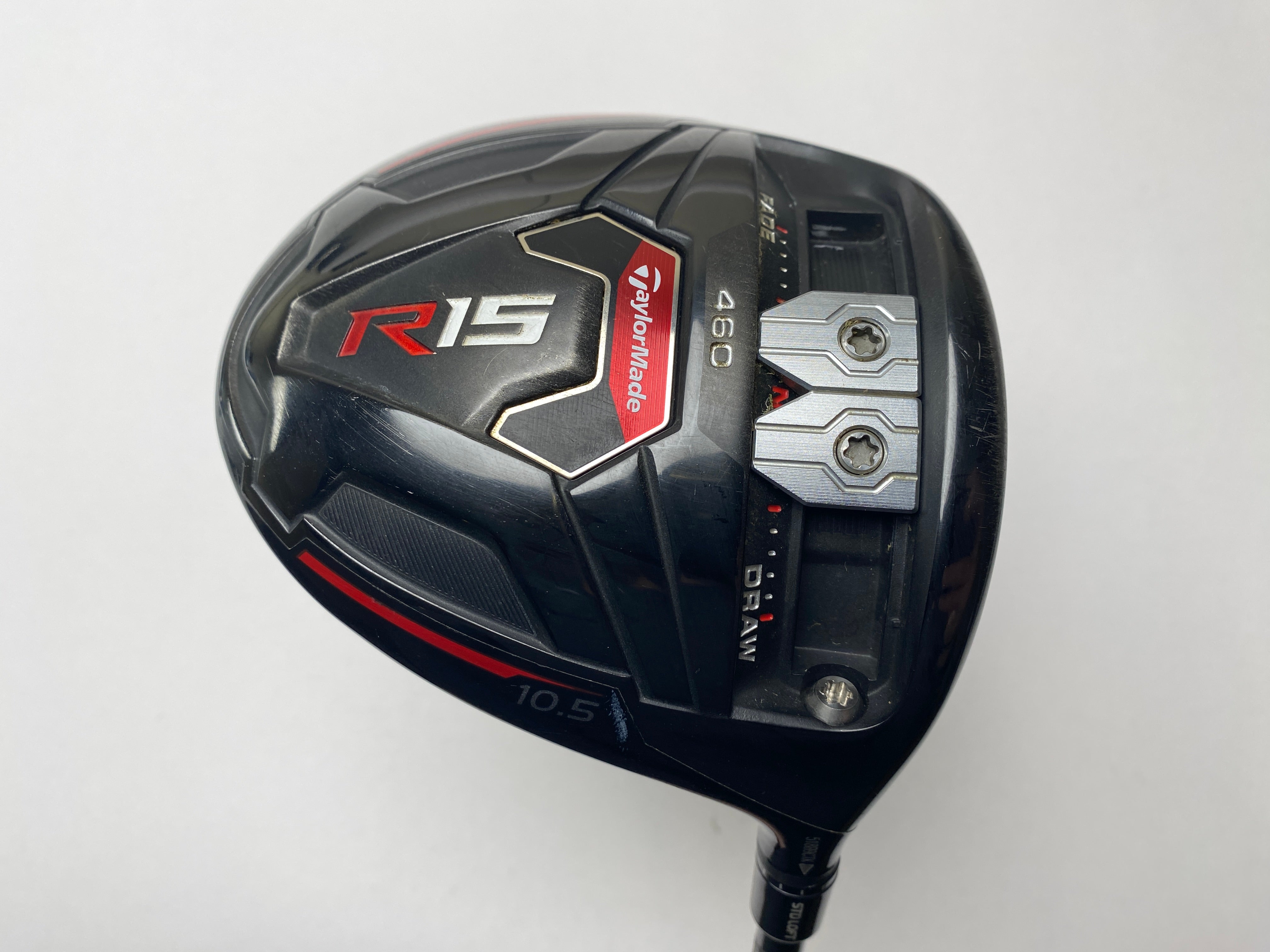 Taylormade R15 Black Driver 10.5* Fujikura Speeder 57 Evolution Regular RH | SidelineSwap