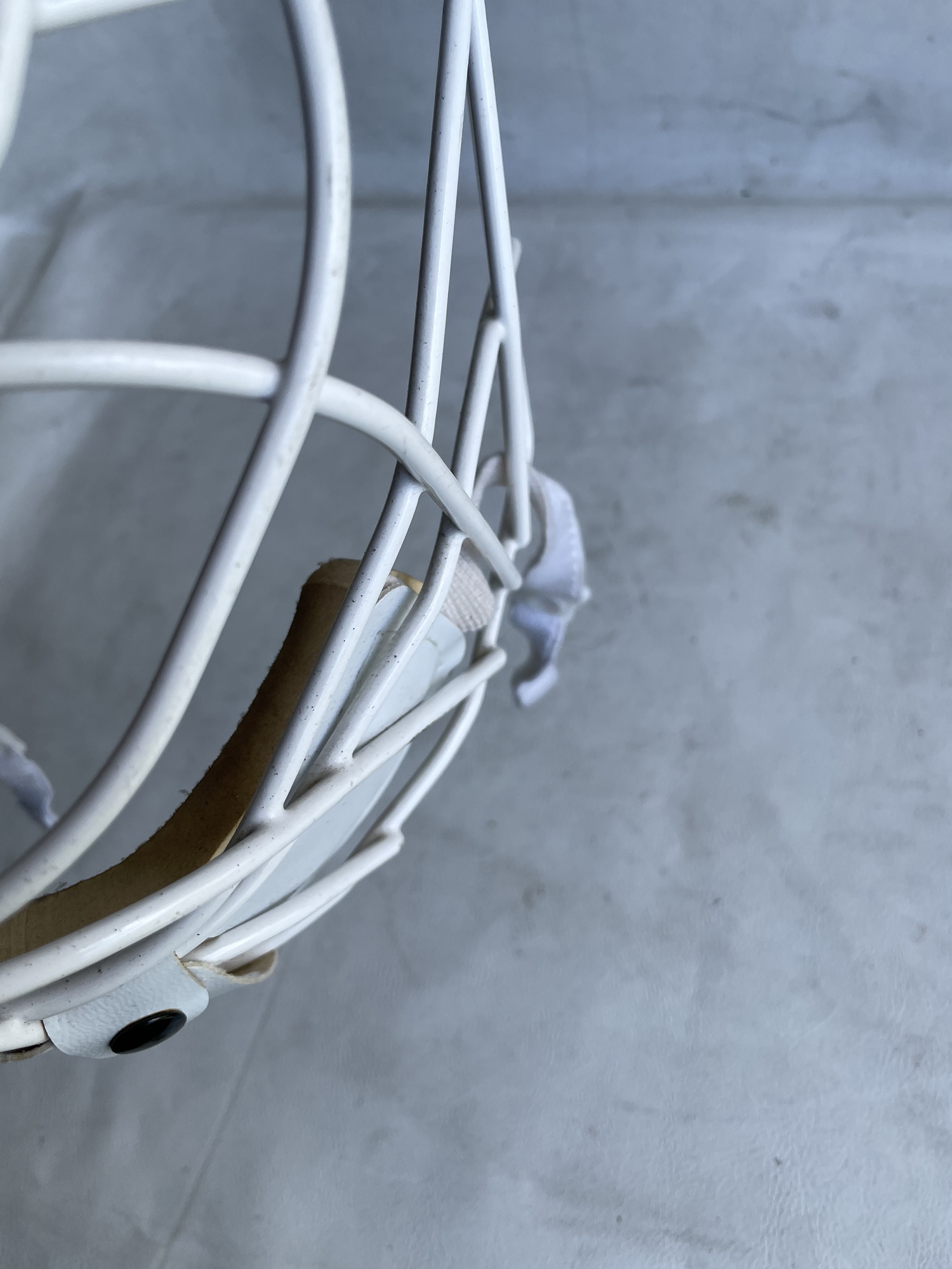 Cooper HM30 80’s Ice Hockey Goalie Mask LAX Style Cage | SidelineSwap