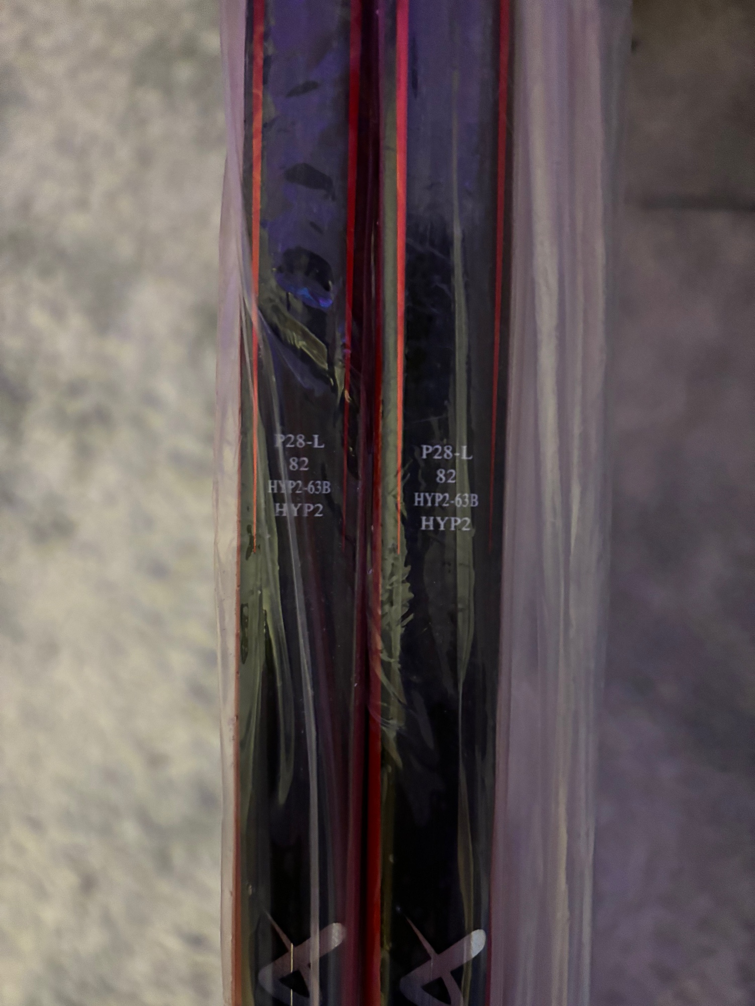 (2 pack) Red Bauer Hyperlite 2 p28 82 Flex | SidelineSwap