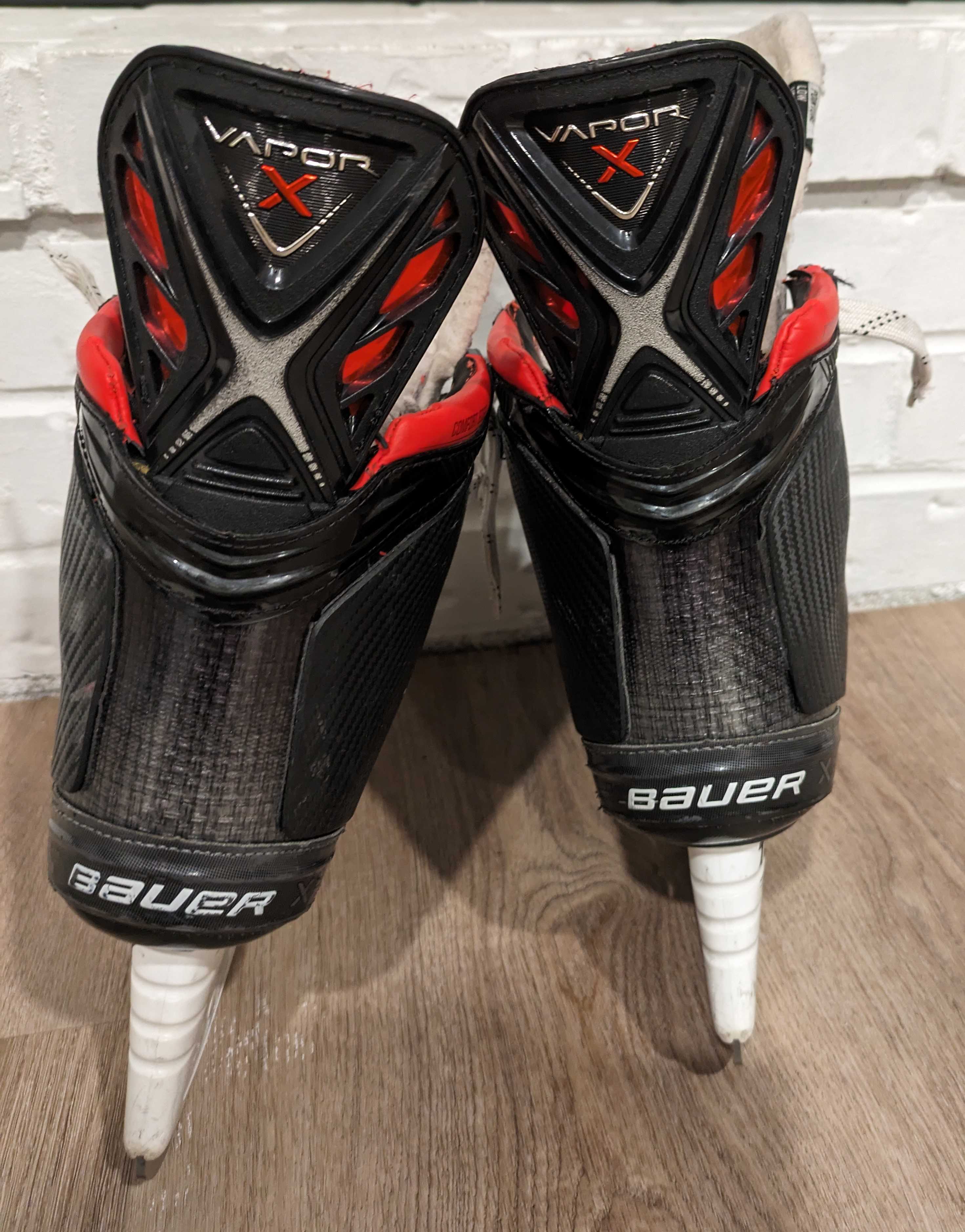 Bauer Vapor 3X Pro Skates - Sr. 8.5 - With Shot Blockers | SidelineSwap