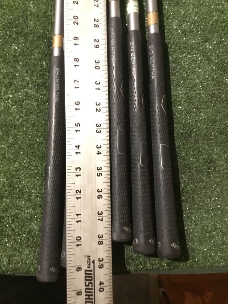 Callaway Steelhead X-14 Irons Set (4-9 Irons) Regular Graphite Shafts ...