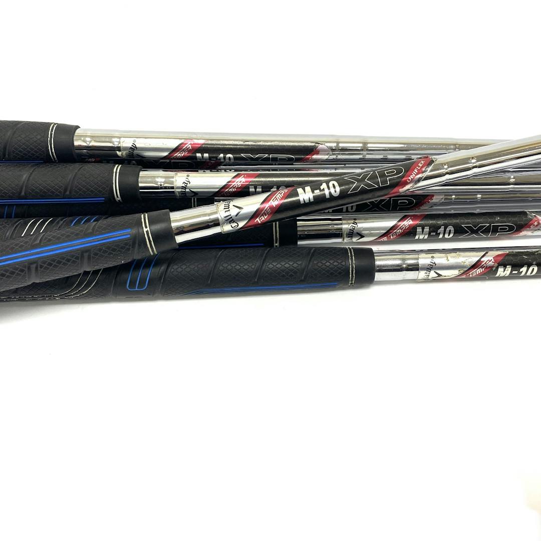 Used Callaway Razr X Black Men's Right Iron Set 4i-aw Uniflex Steel ...