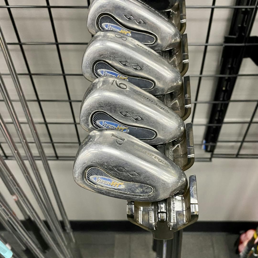 Used Snake Eyes Viper Ht Men's Right Iron Hybrid Set 3h-pw Regular Flex ...