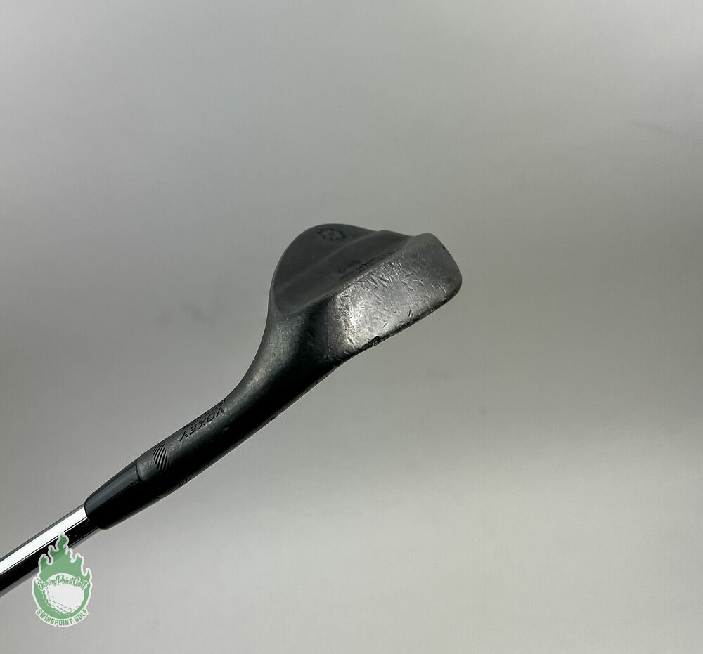 Used Titleist Vokey SM7 F Grind Jet Black Wedge 52*-08 Wedge Steel Golf Club | SidelineSwap