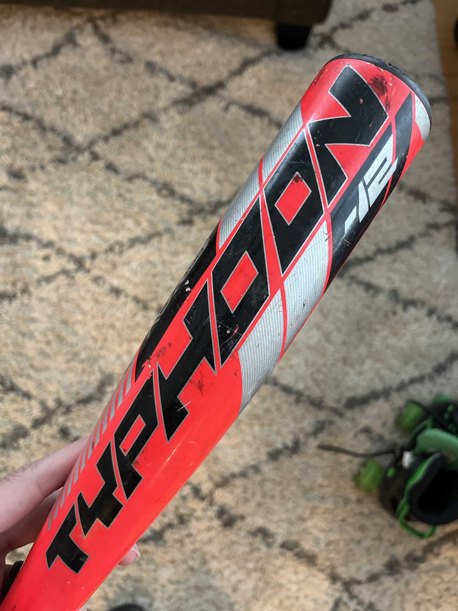 Used Easton USABat Certified (-12) 15 oz 27" Typhoon Bat | SidelineSwap