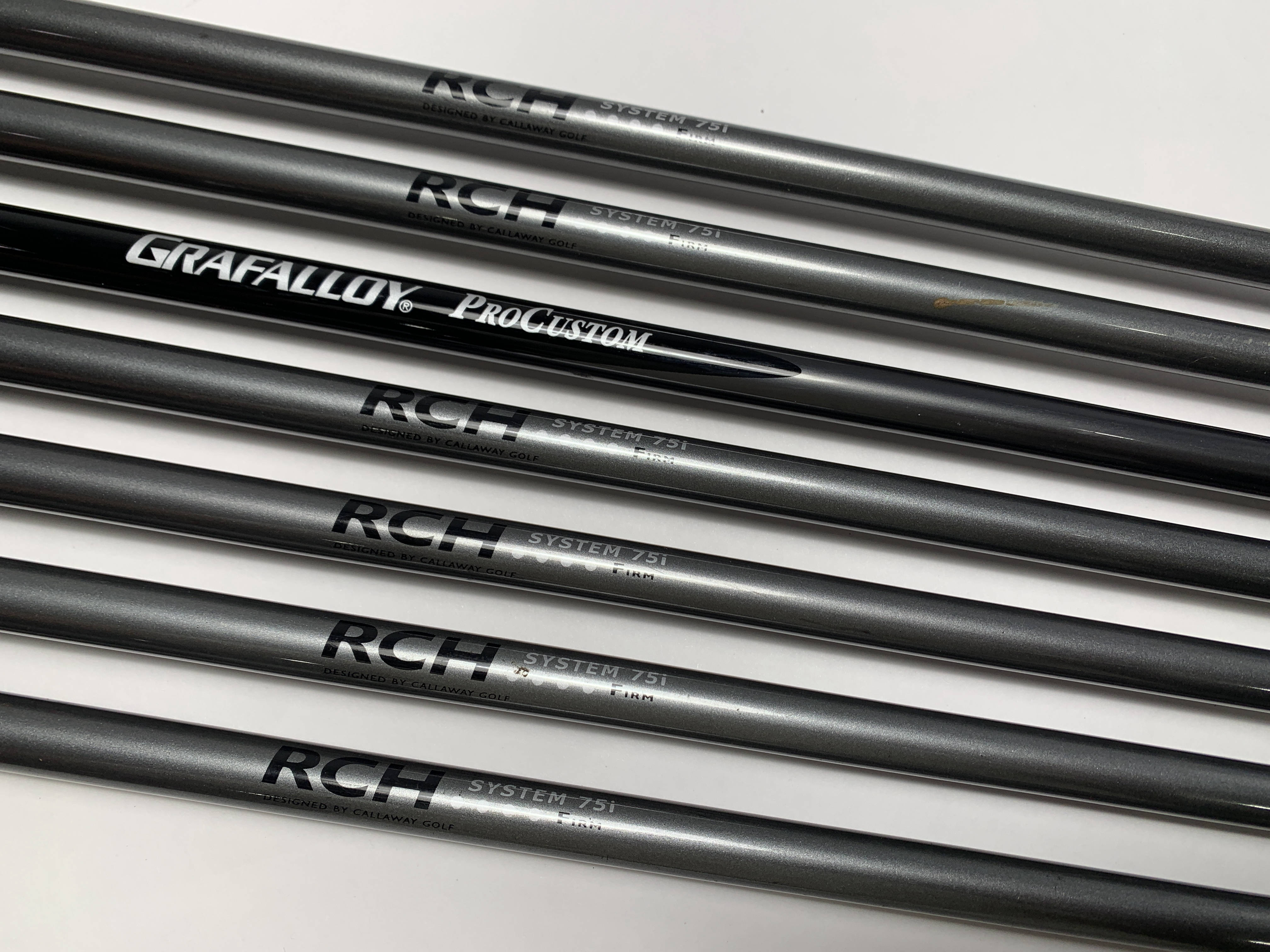 Callaway Fusion Iron Set 5-PW+SW RCH System 75i Firm Graphite Mens RH ...