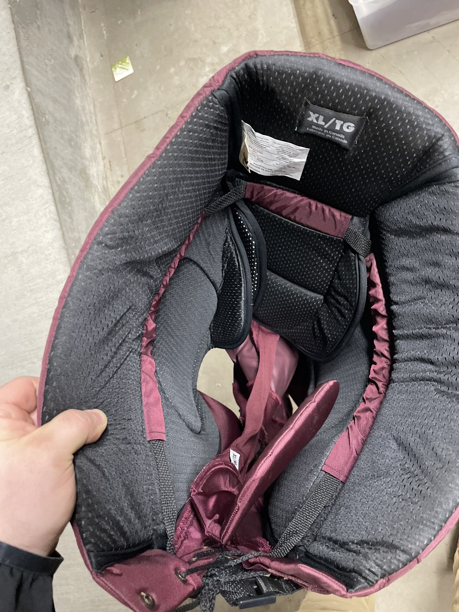 New Senior Bauer Pro Stock Custom Pro Hockey Pants - Umass Amherst ...