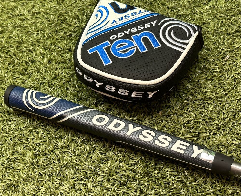 Odyssey 2-Ball Ten S Slant Lined Mallet Putter RH 34" w/ Stroke Lab ...