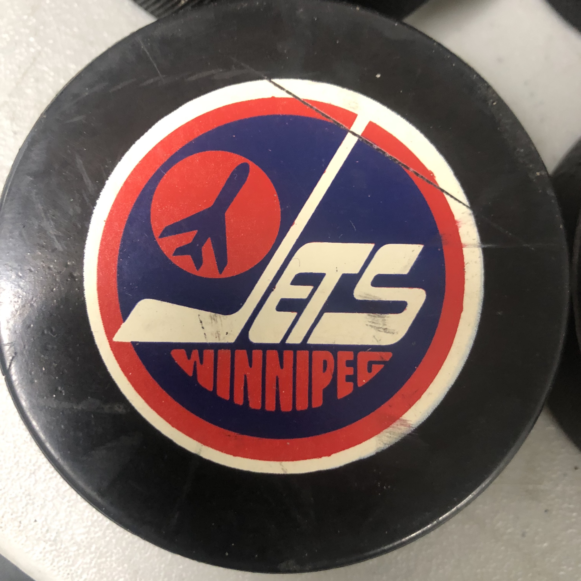 Winnipeg Jets puck (Vintage) | SidelineSwap