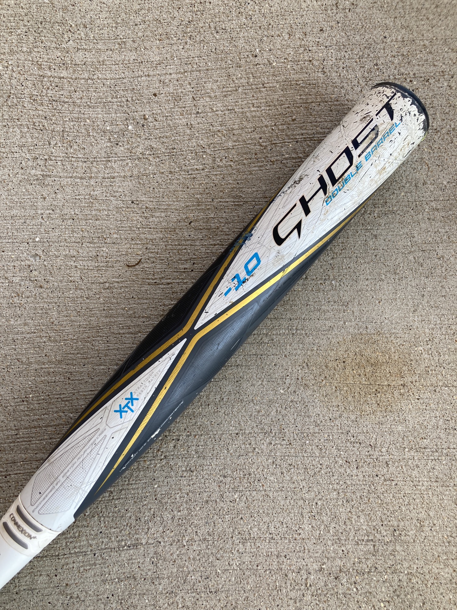 Used 2020 Easton Ghost Double Barrel Bat (-10) Composite 22 oz 32 ...