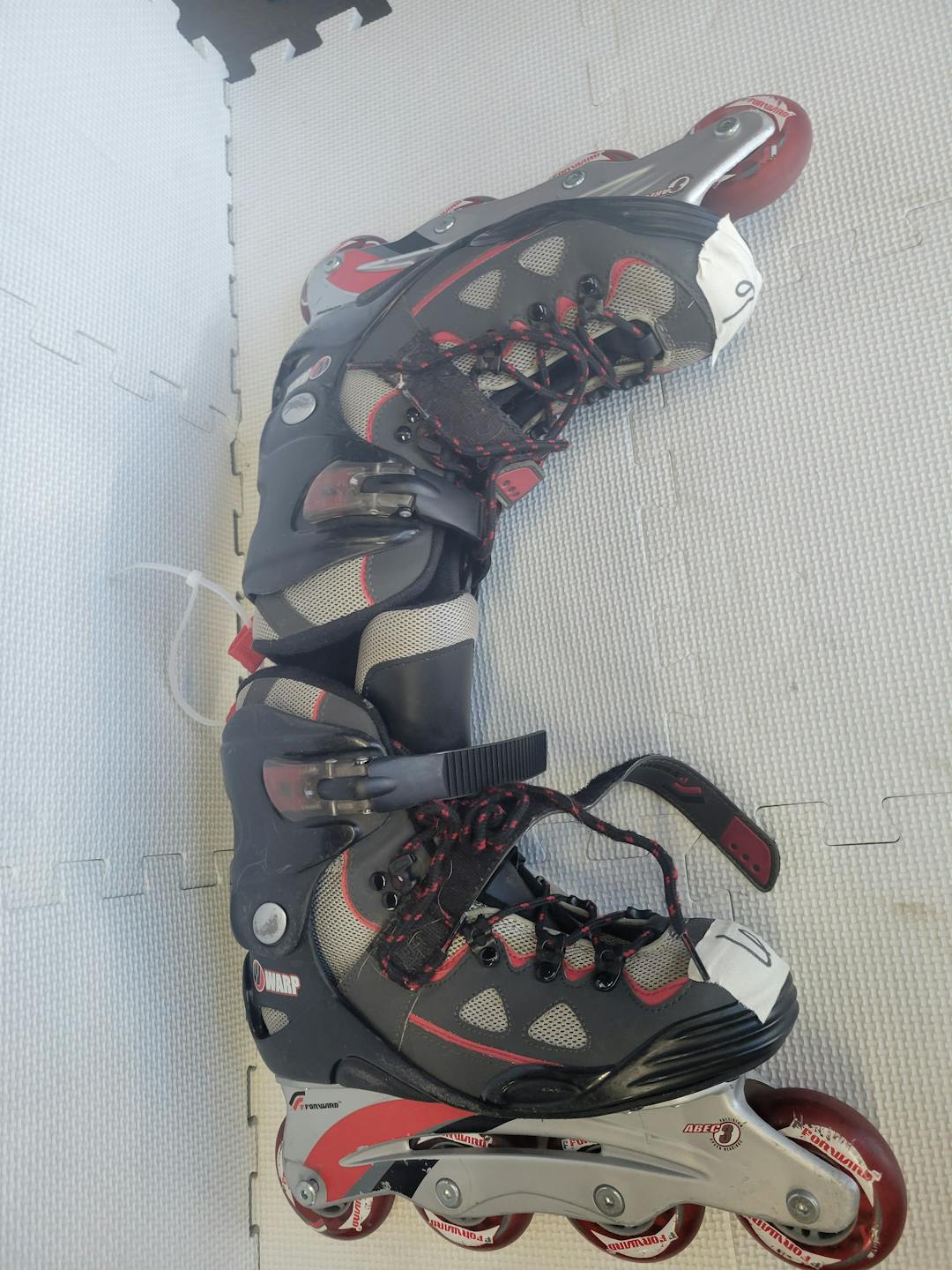 Used Warp Inline Skates Senior 6 Inline Skates - Rec And Fitness ...