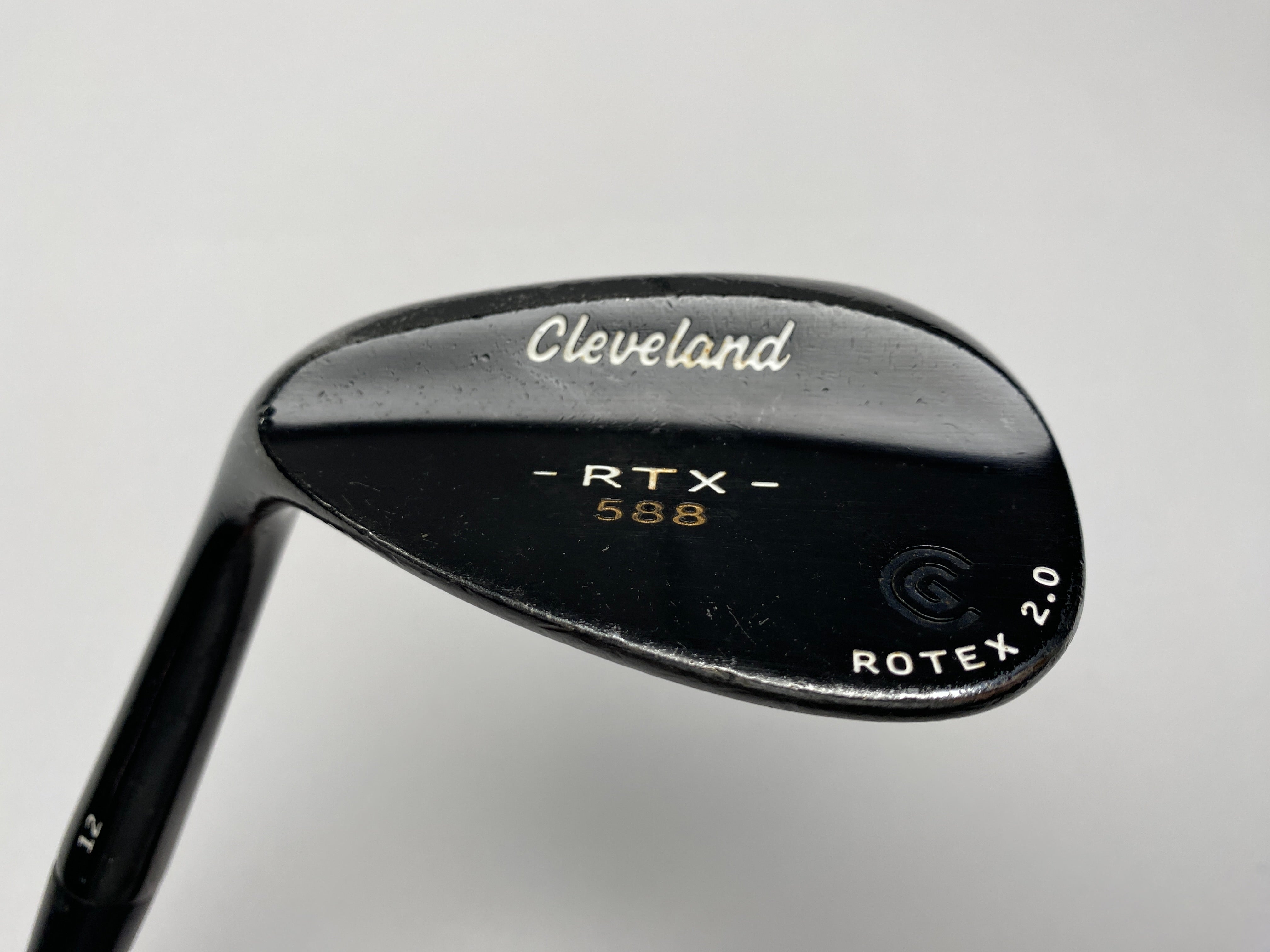 Cleveland 588 RTX Black Pearl Sand Wedge SW 56* 12 Bounce DG LH Midsize ...