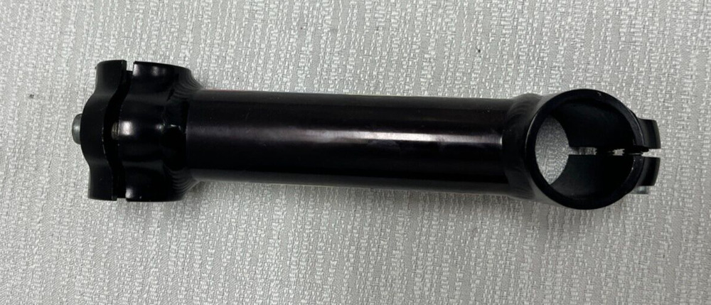 Vintage 1990s DEAN Cycles 125mm Black Aluminum Stem 25.4mm Clamp 1-1/8 ...