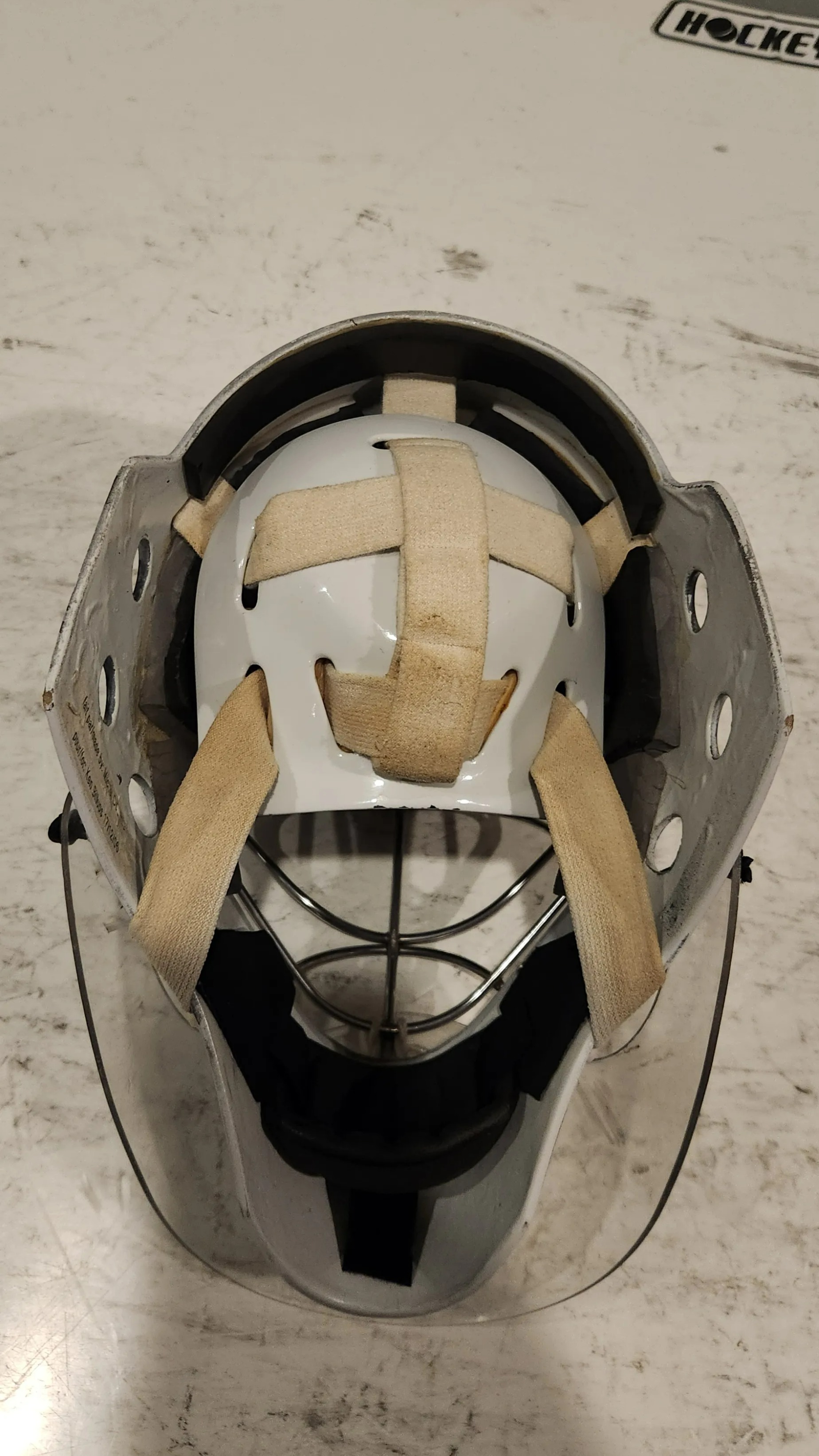 Protechsport goalie mask Lalime full kevlar | SidelineSwap