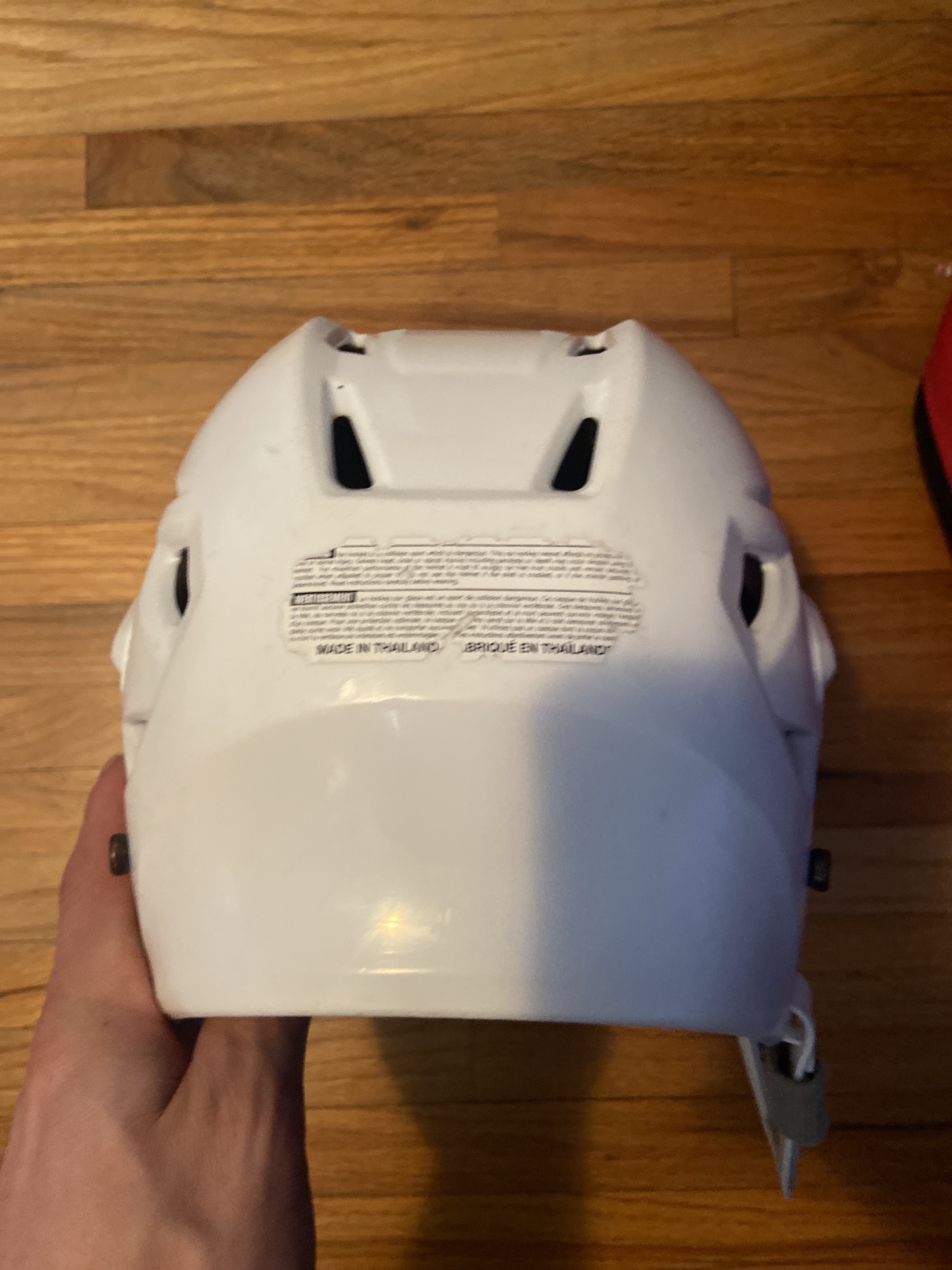 White Bauer Reakt 95 Helmet | SidelineSwap