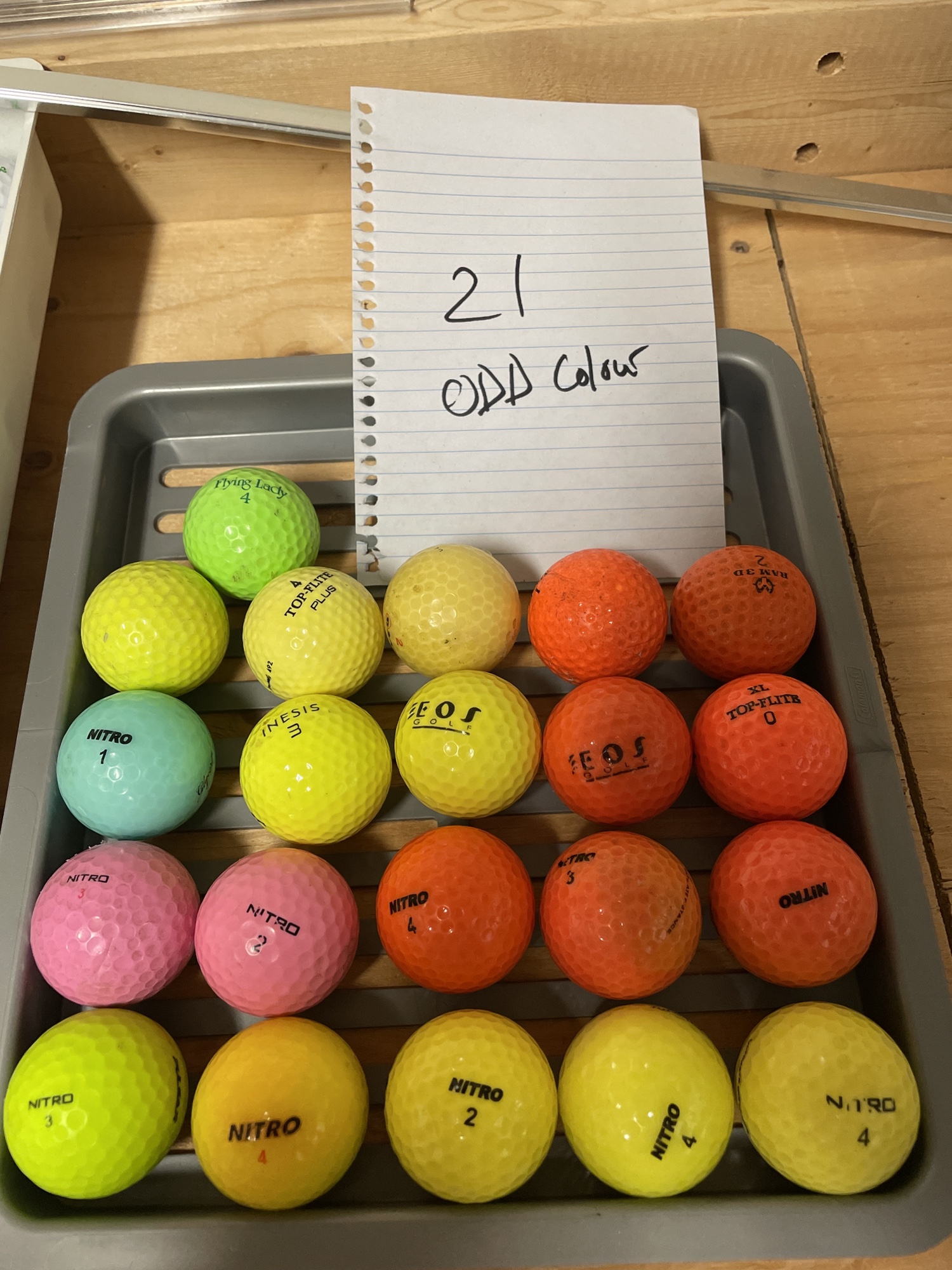 Used 21 Pack Colourful Assorted Balls | SidelineSwap