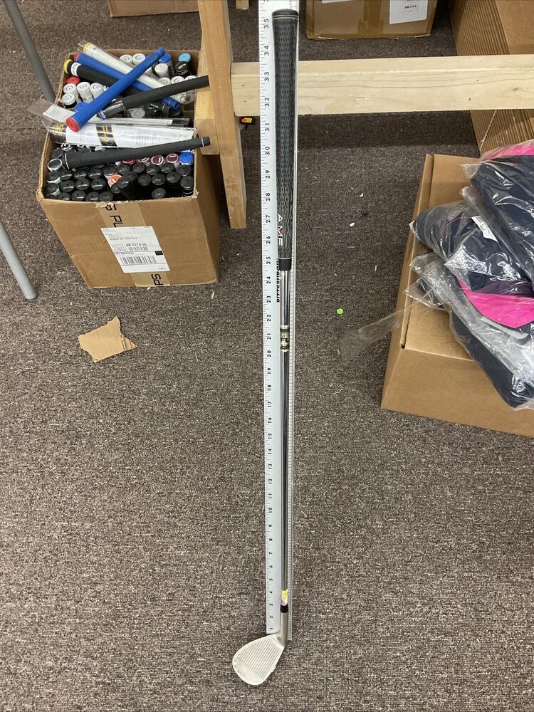 AMF 56° Wedge 12 Bounce Rifle Precision Steel Shaft Wedge Flex Mens ...