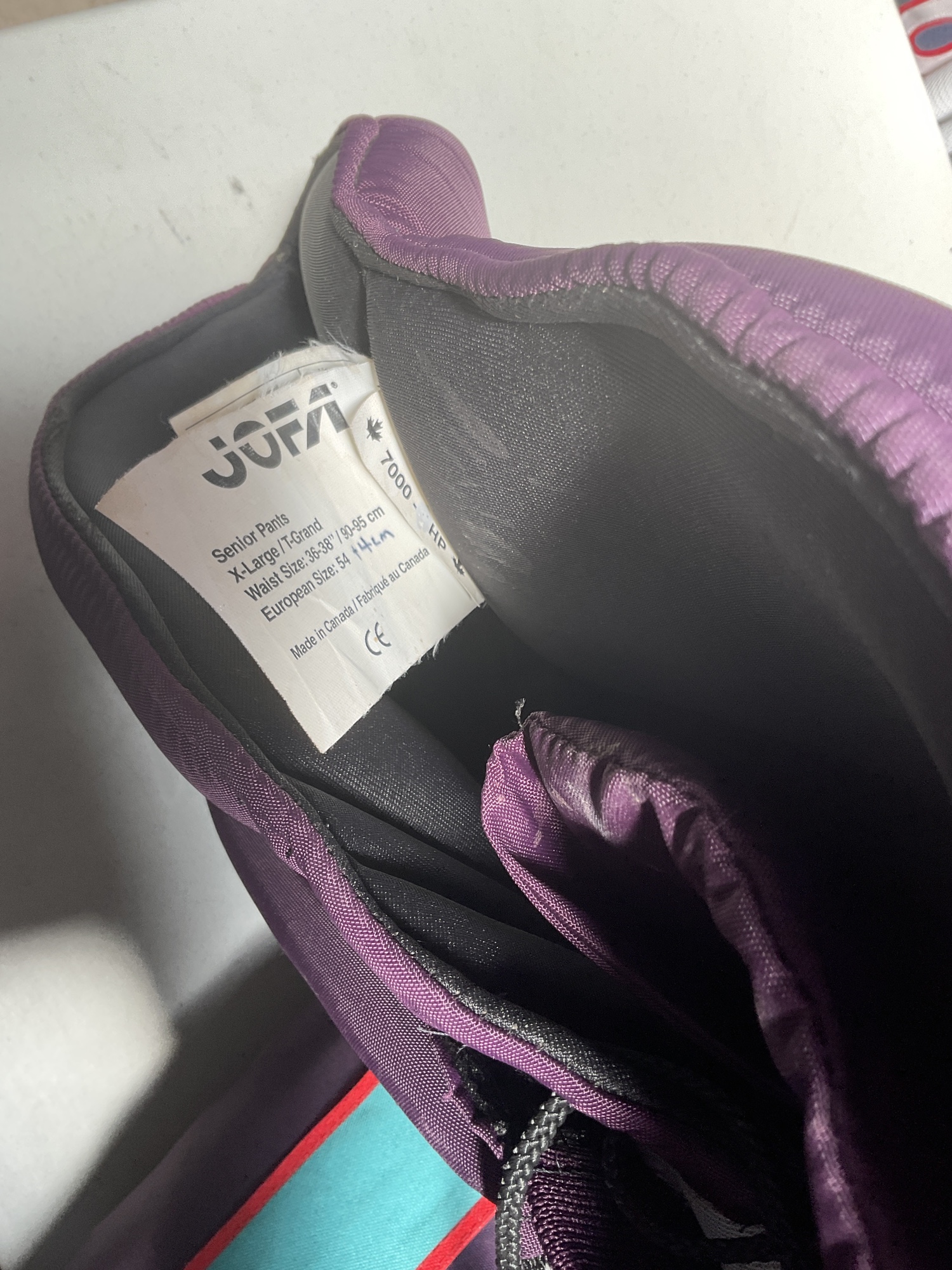 DETROIT VIPERS - IHL - Pro Stock JOFA - PANTS - IHL Patch - Size 54 ...