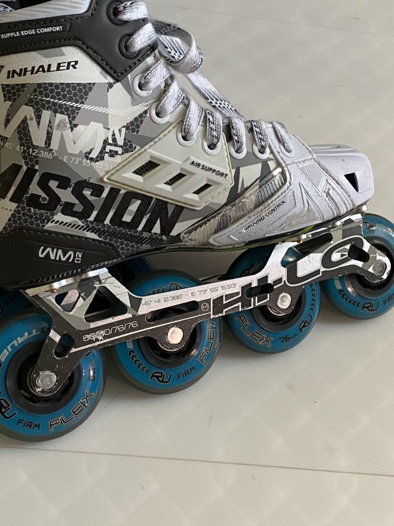 Mission Inhaler WM02 Inline Skates Size 6E EXCELLENT CONDITION ...