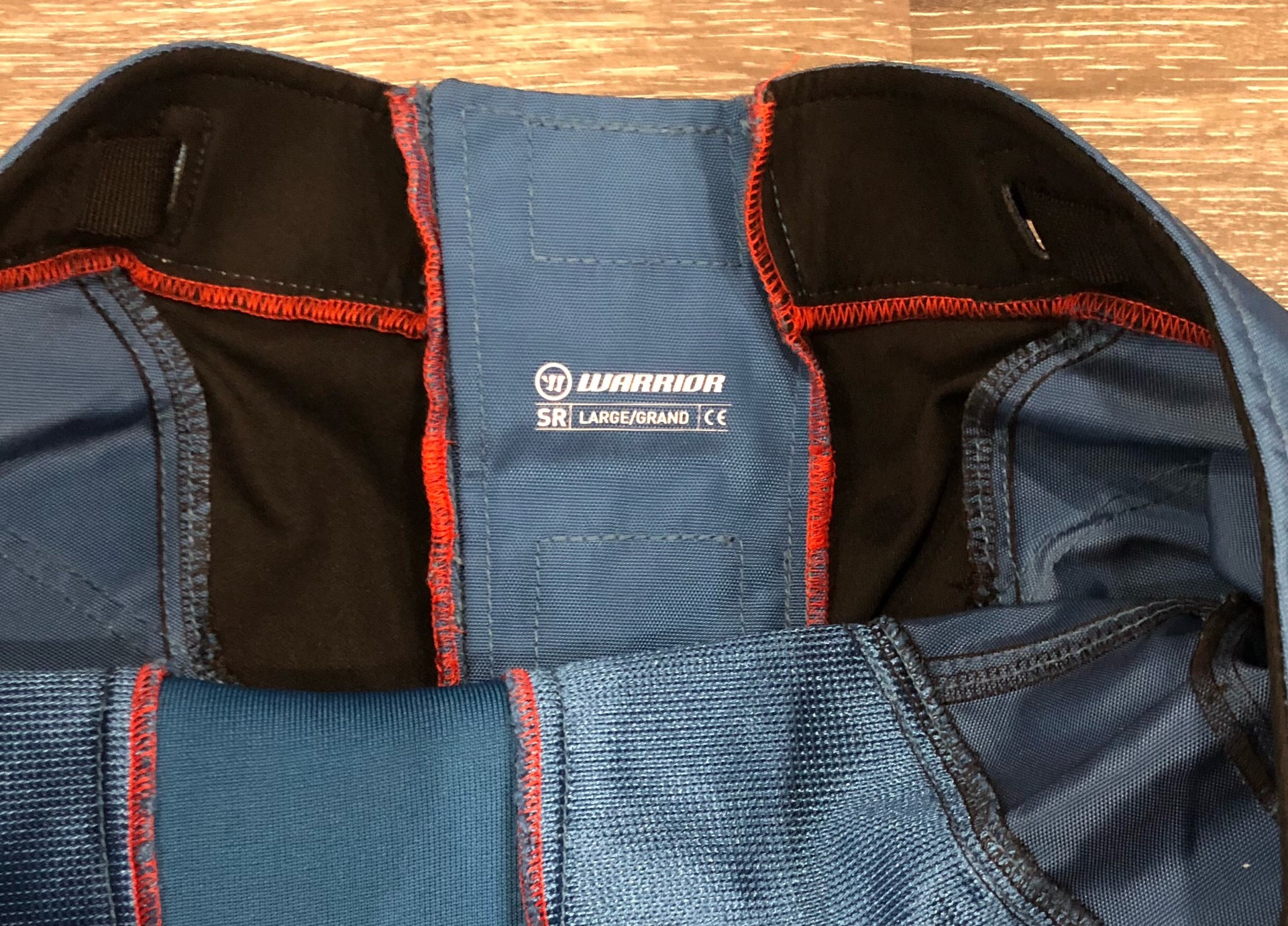 Colorado Avalanche NHL Warrior Pro Stock Hockey Player Girdle Pant ...