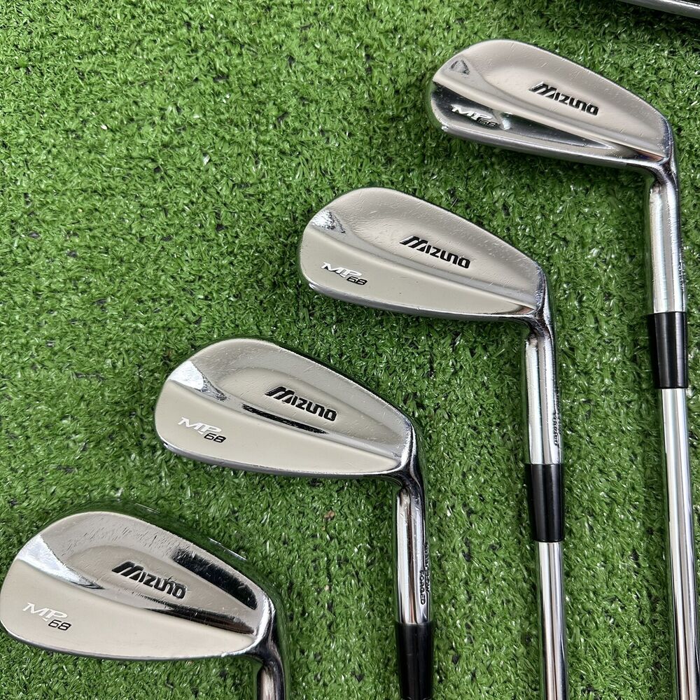 Mizuno MP 68 Forged Iron Set 4-PW Dynamic Gold Sensicore S300 Stiff ...