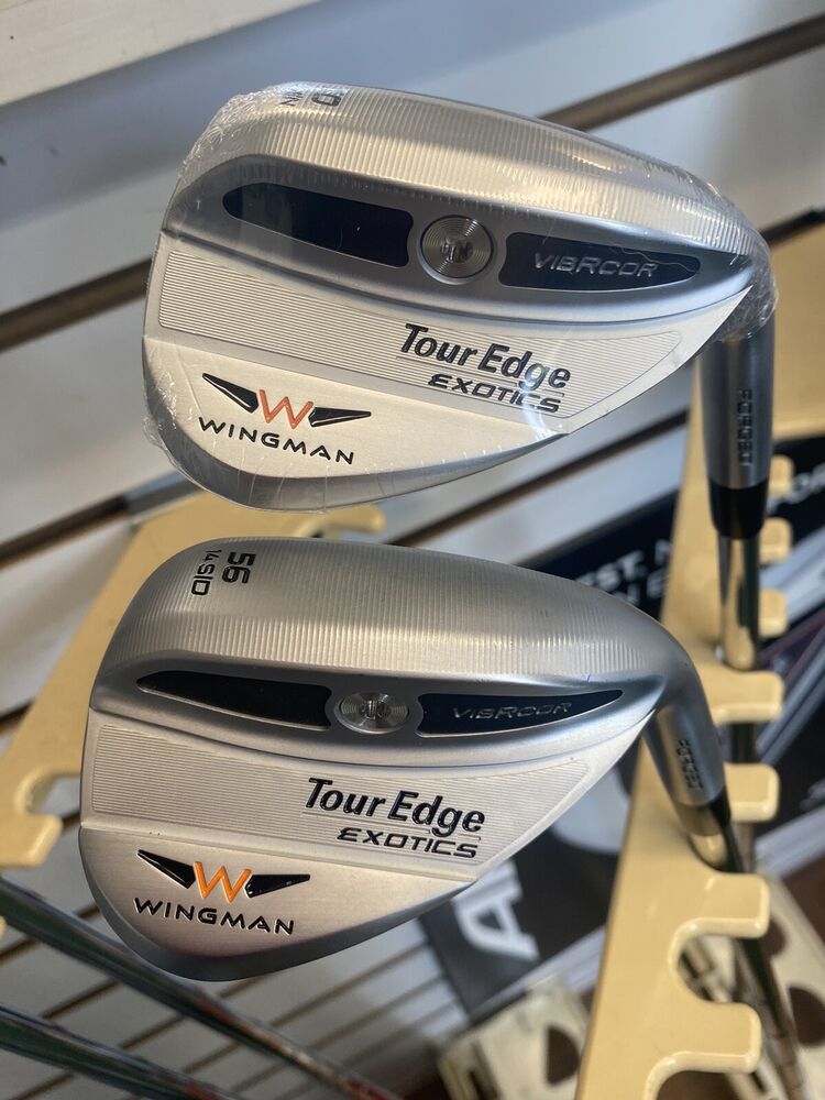New Tour Edge Exotic Wingman Wedge Set 50 , 56 Degree Steel Shaft ...