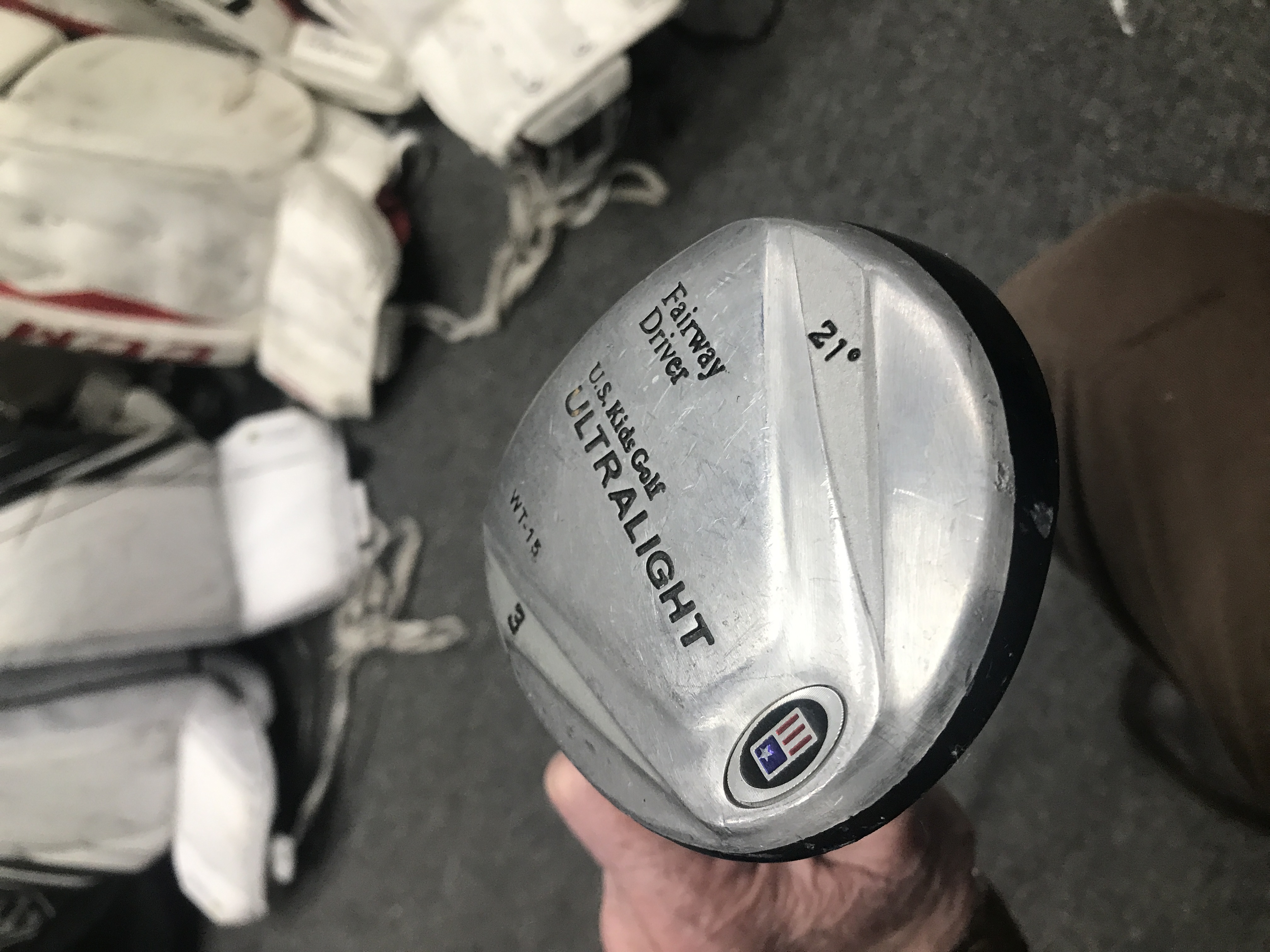 Used US Kids Golf Left Hand Driver 3wood, composite | SidelineSwap