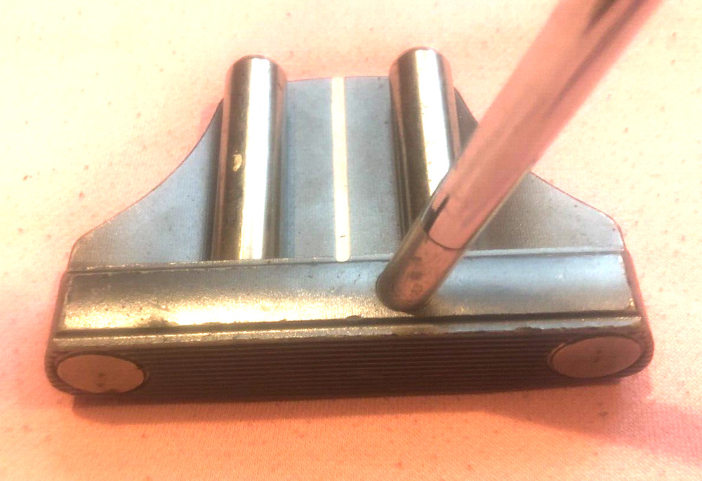 Rife 2 Two Bar Mallet Putter 34" missing weight Ping Grip *Fair ...