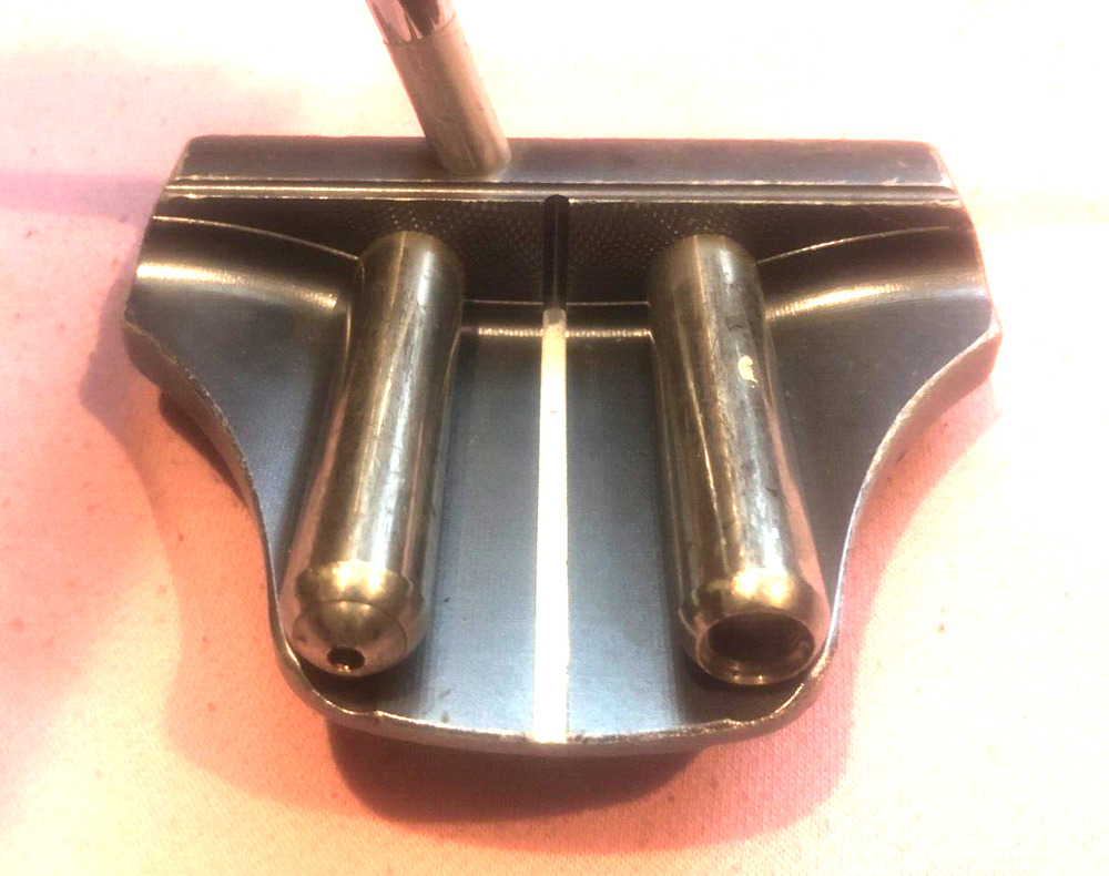 Rife 2 Two Bar Mallet Putter 34" missing weight Ping Grip *Fair ...