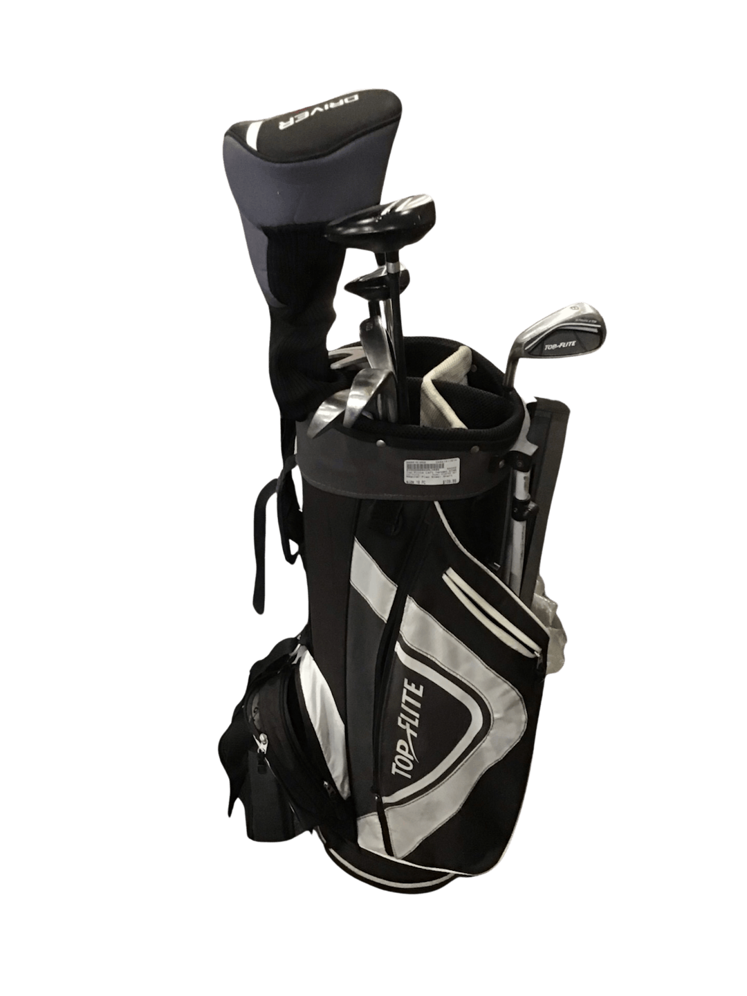 Used Top Flite Starter Set 10 Piece Regular Flex Steel Shaft Men's Club ...