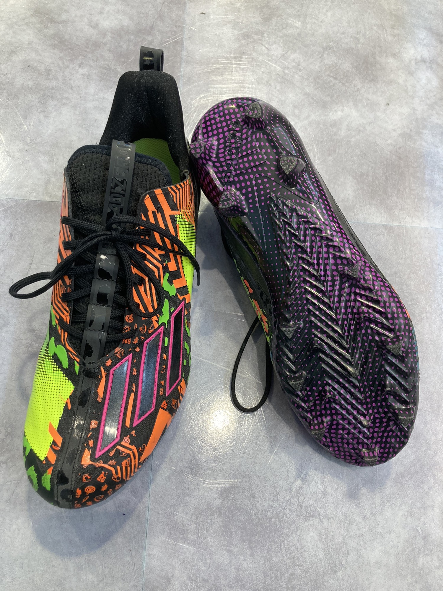 Used Men's 12.0 Adidas Adizero Mismatch Football Cleats | SidelineSwap