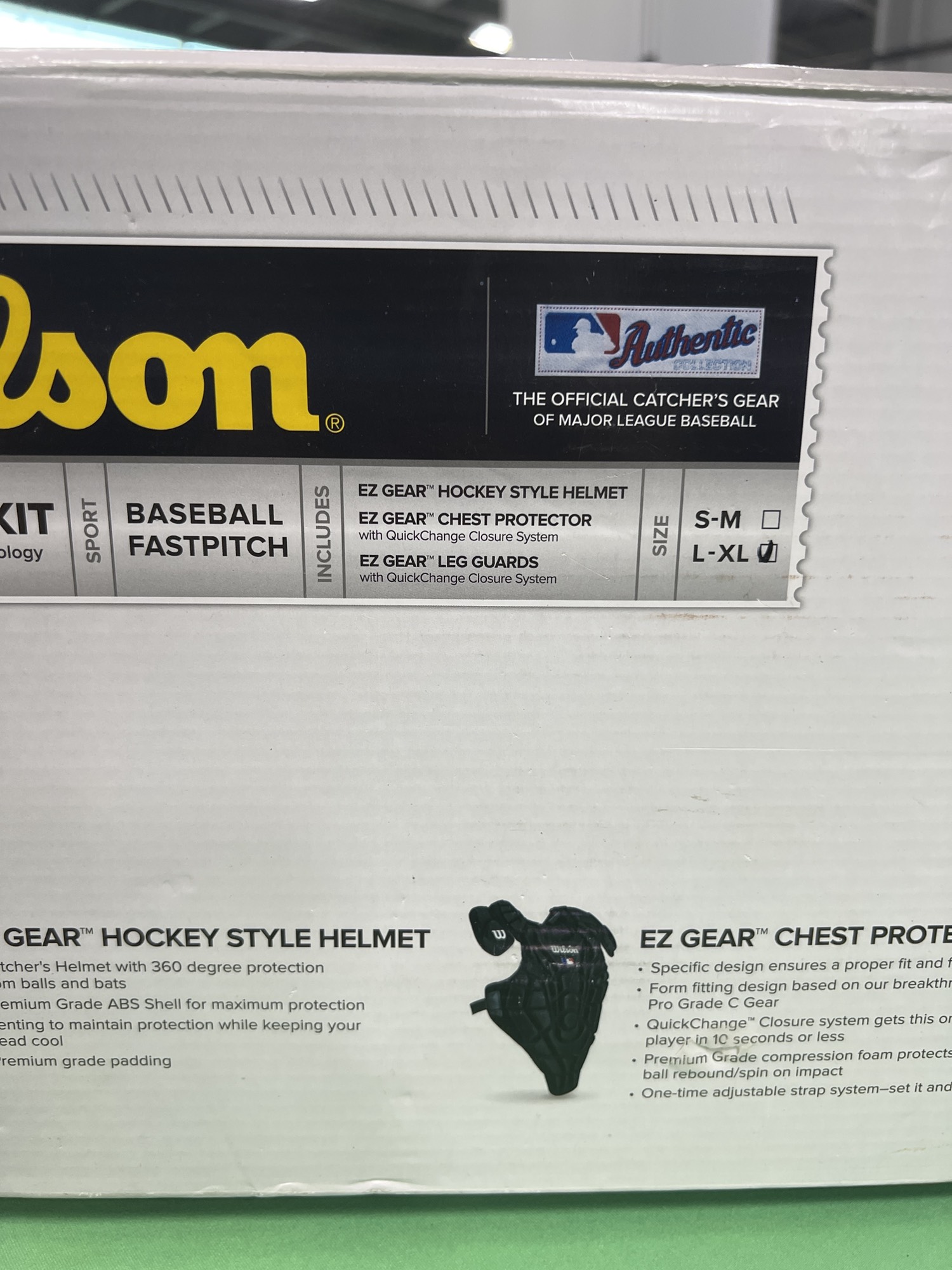 New Youth Wilson EZ Gear Kit Catcher's Set | SidelineSwap