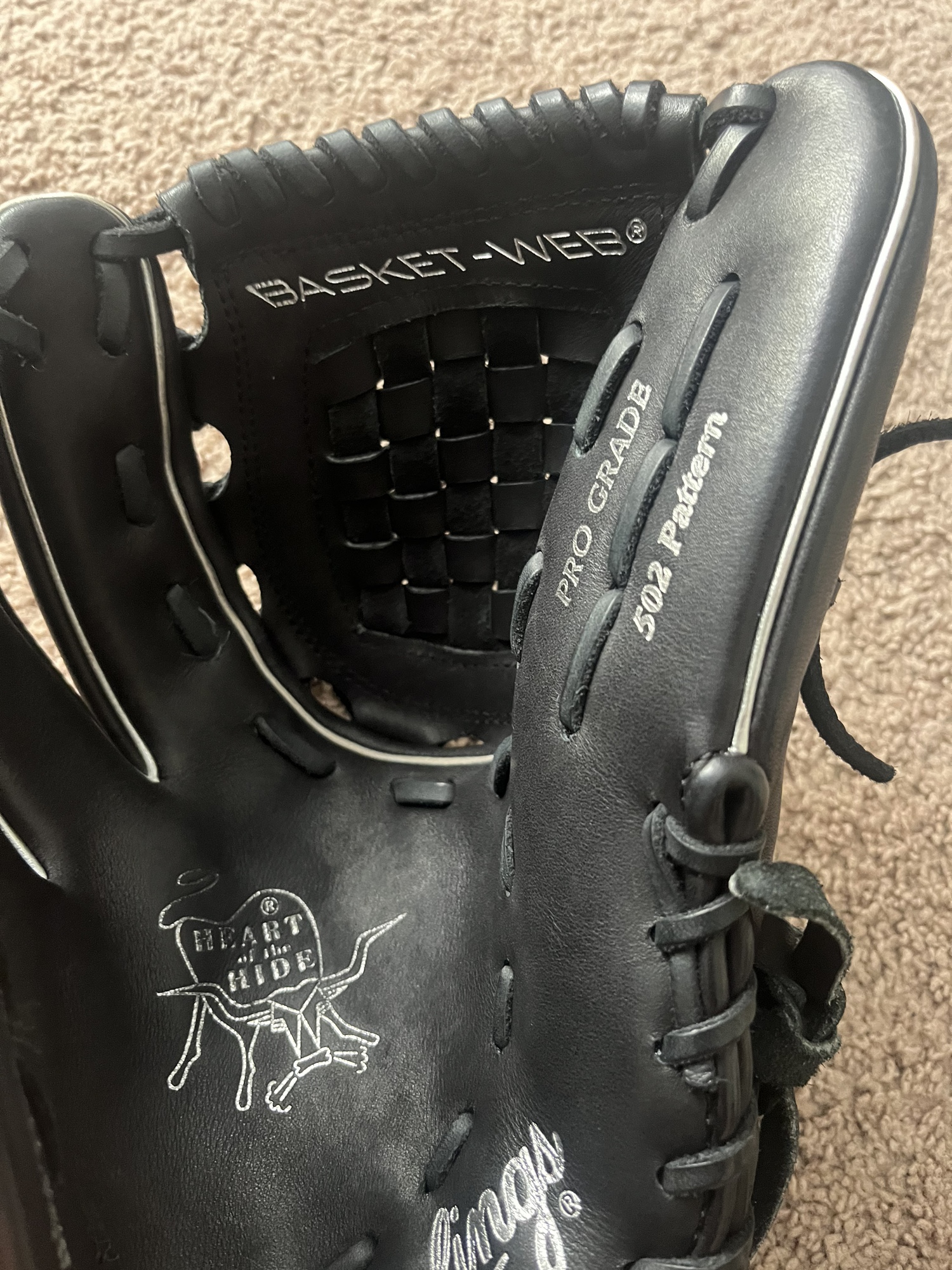 Custom Rawlings Heart Of The Hide Pro5028F-3B Baseball Glove | SidelineSwap