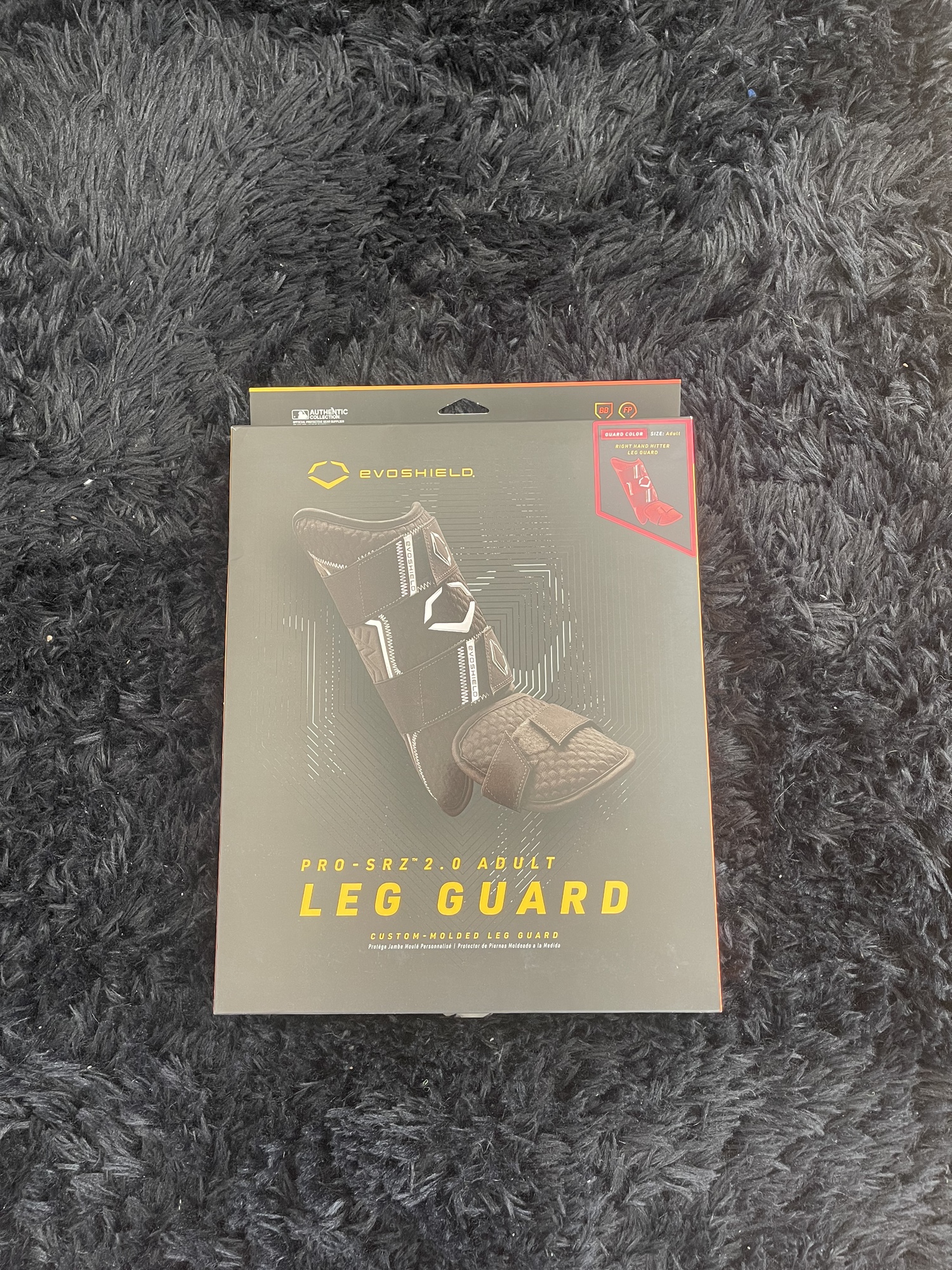 Red New EvoShield RHH Leg Guard | SidelineSwap