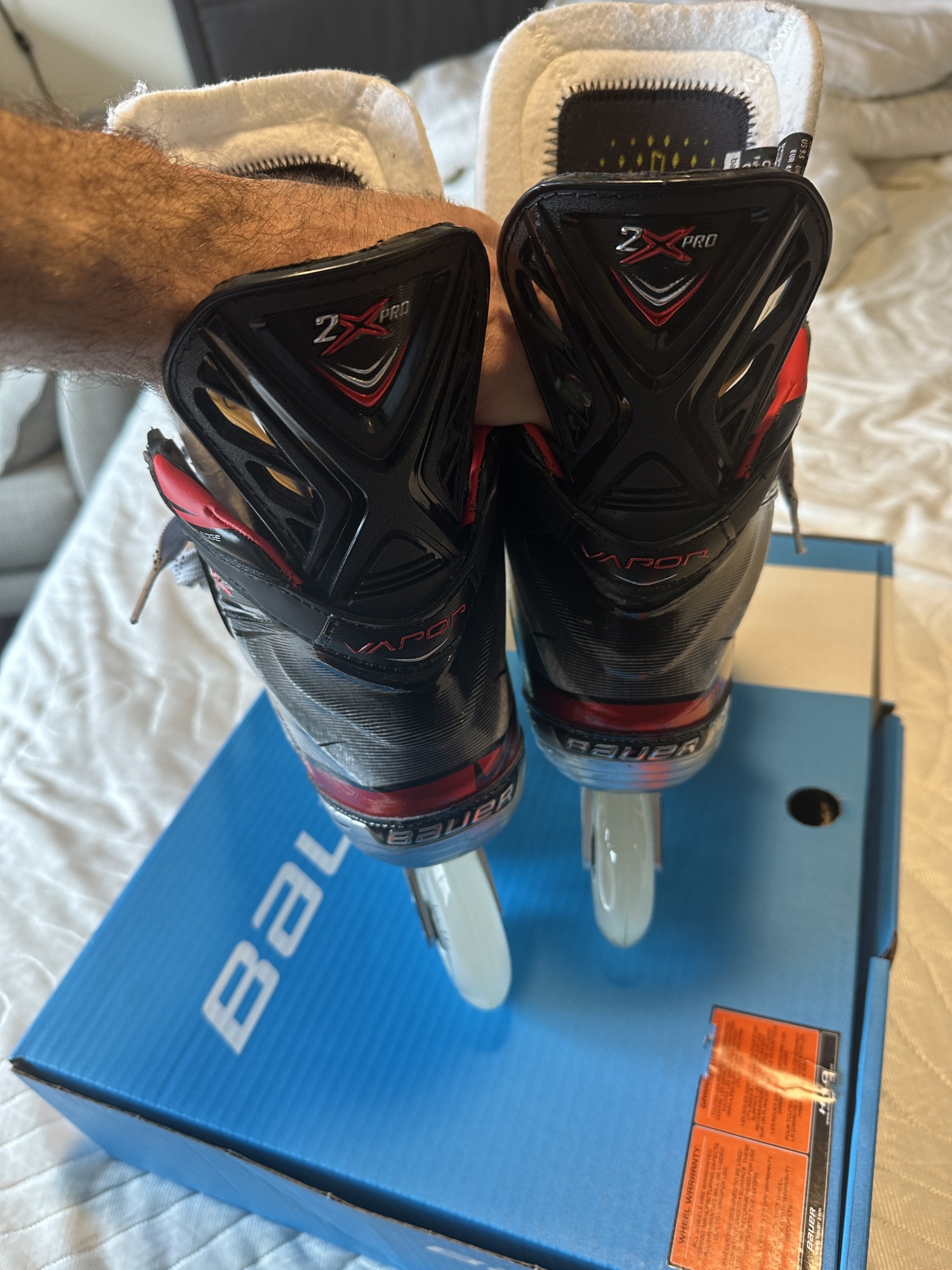 Bauer Vapor 2x Pro Roller Hockey Skates 8D | SidelineSwap