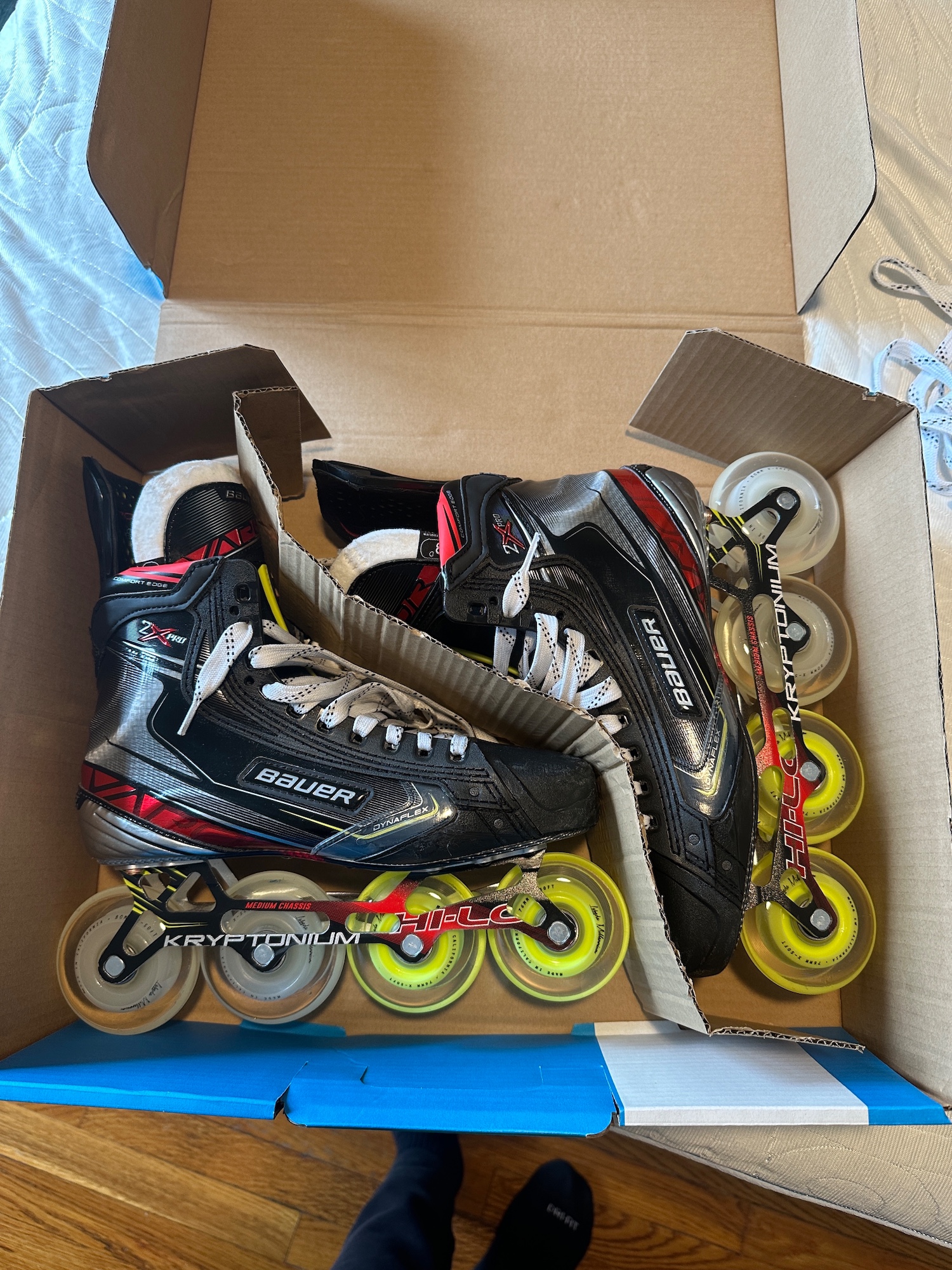 Bauer Vapor 2x Pro Roller Hockey Skates 8D | SidelineSwap