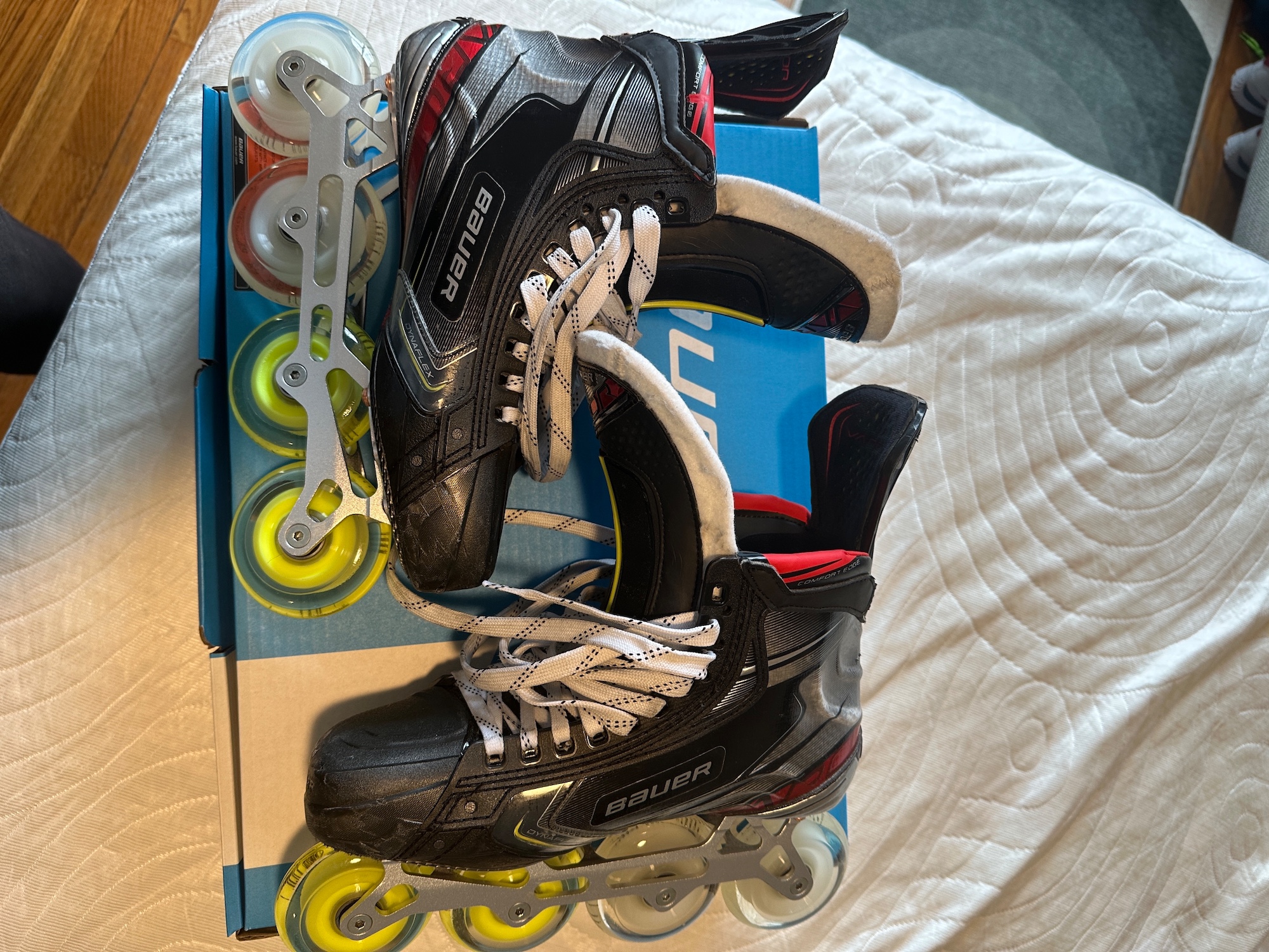 Bauer Vapor 2x Pro Roller Hockey Skates 8D | SidelineSwap