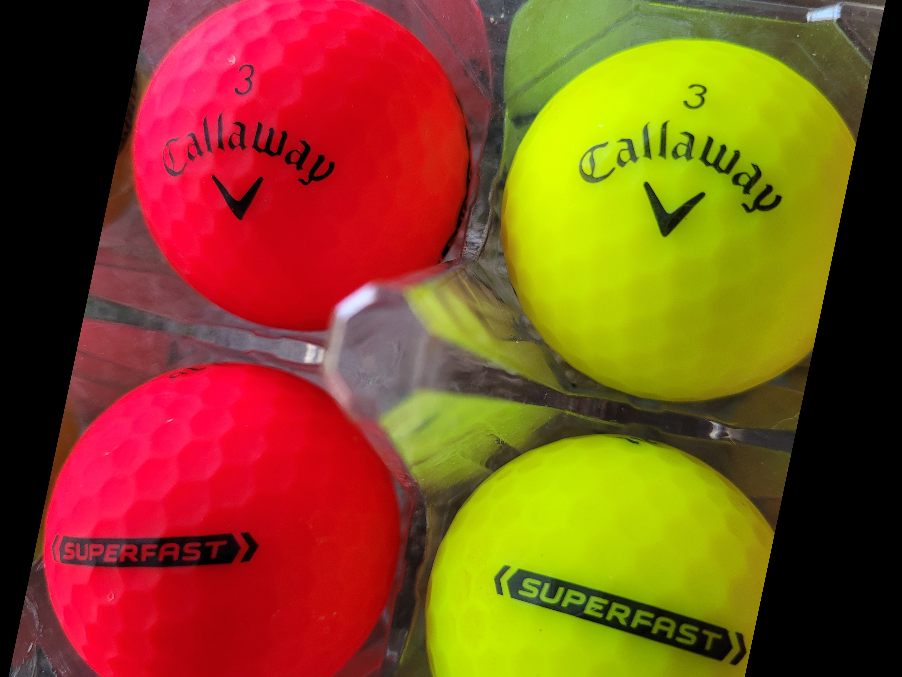 Used Callaway Superfast Bold Matte Balls 12 Pack (1 Dozen) | SidelineSwap
