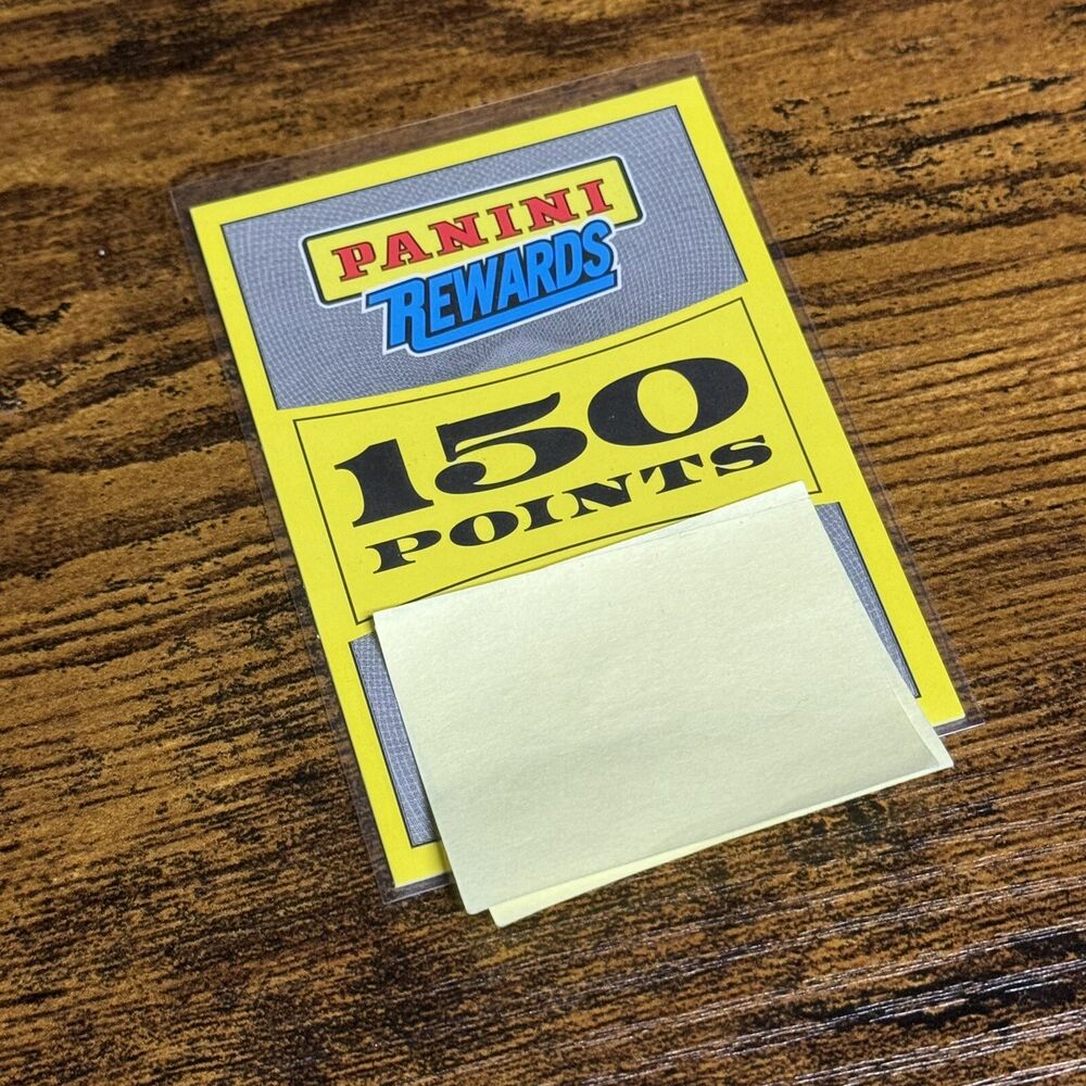 Panini Rewards 150 Points Redemption Card | SidelineSwap
