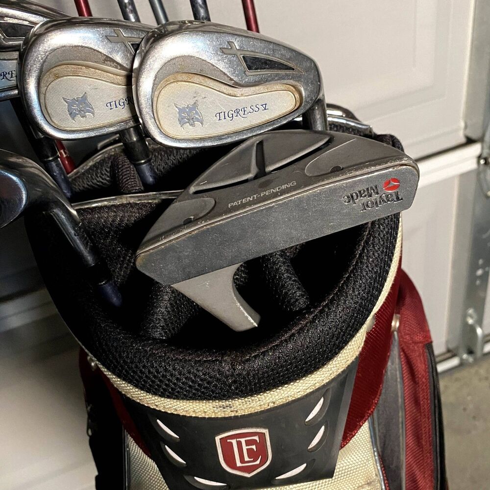 WOMENS Lynx and TaylorMade Golf Club Complete Set W/ New Grips ...