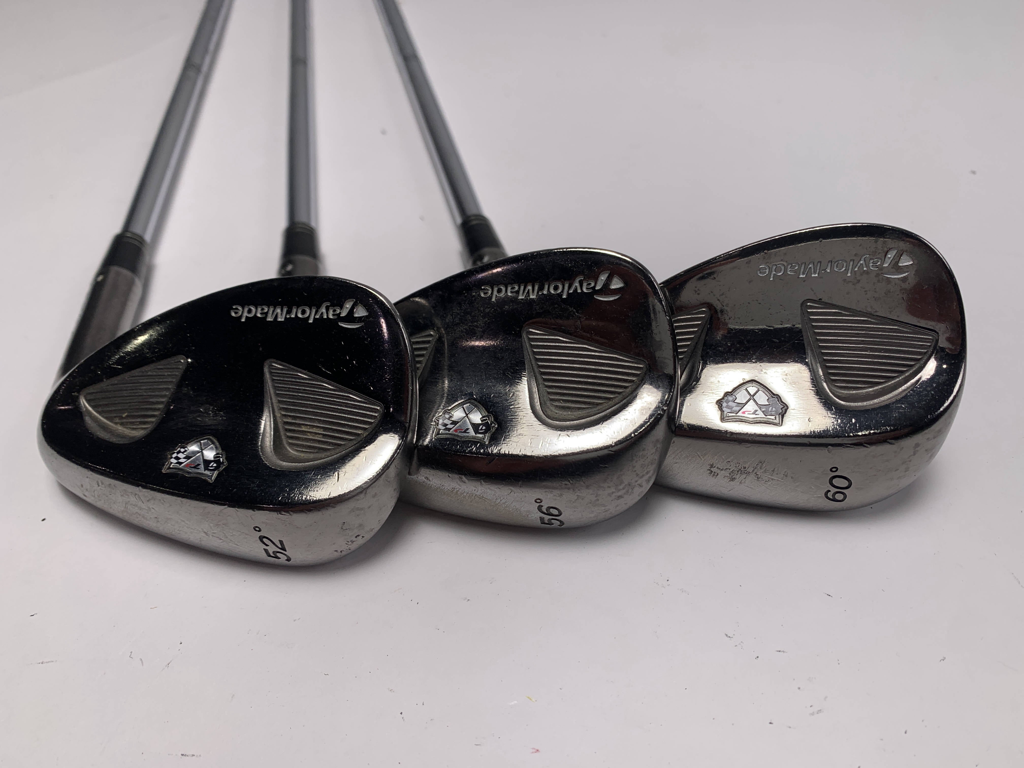 Taylormade Rac TP Smoke Wedge Set 52* 8 | 56* 12 | 60* 6 Wedge Steel ...